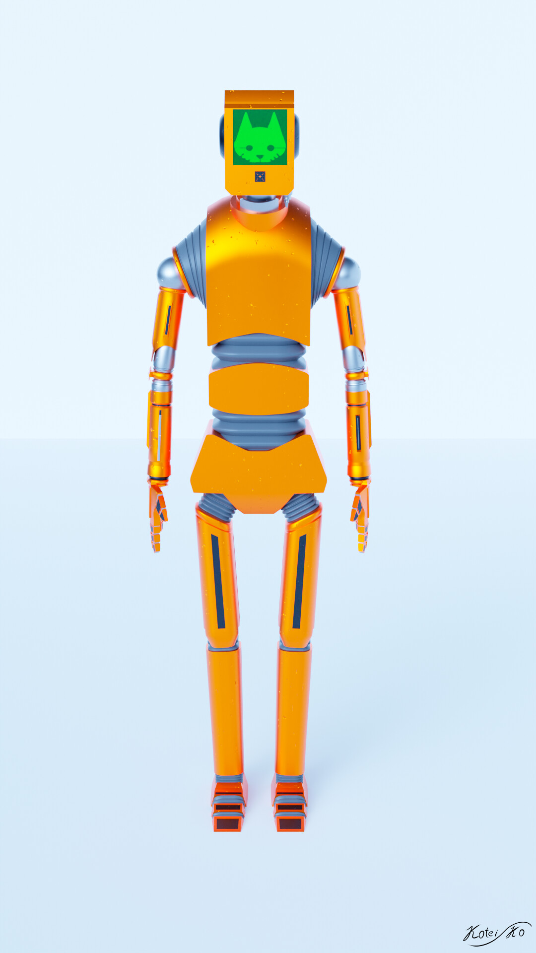 ArtStation - Robot from game Stray