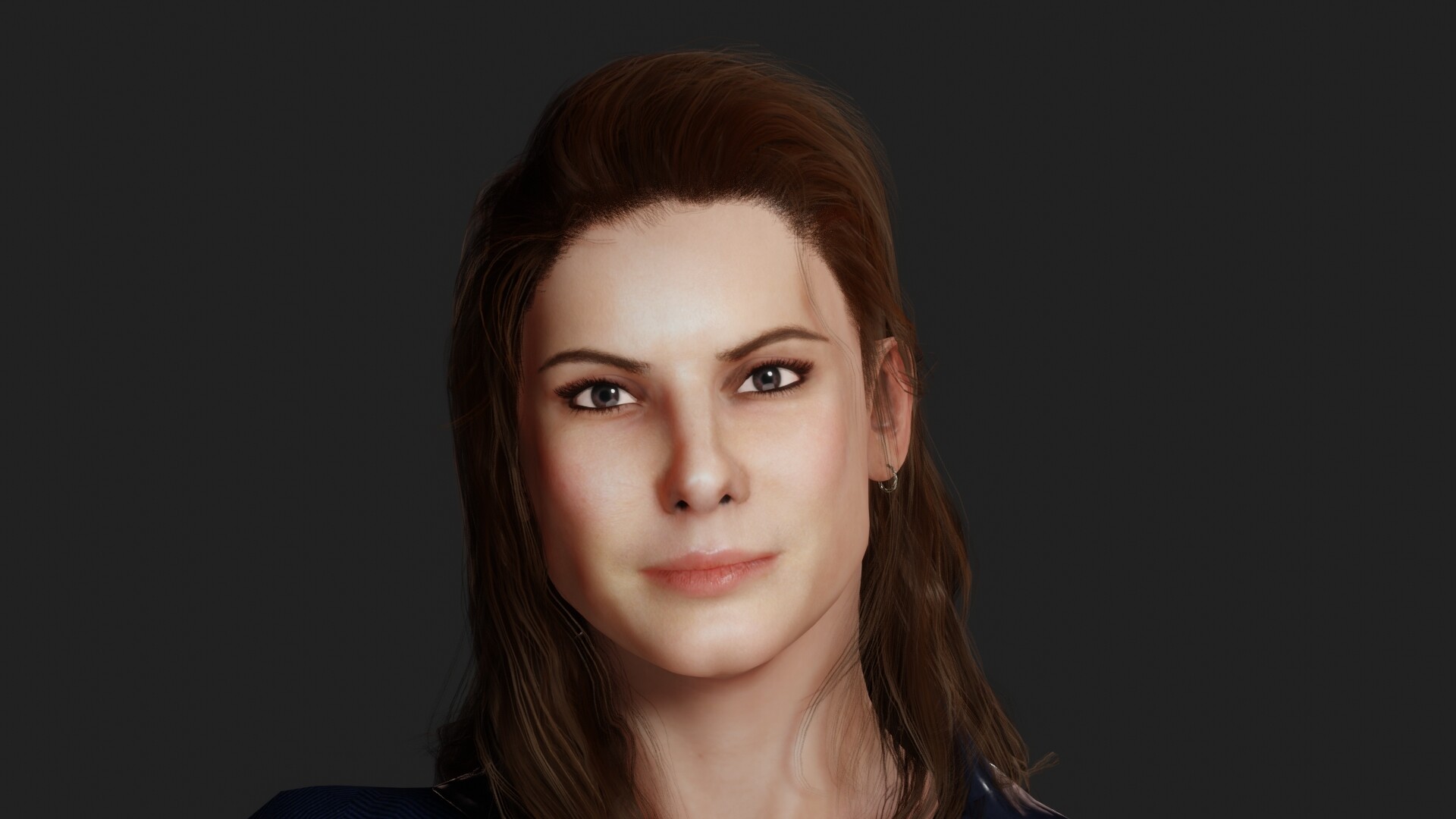 ArtStation - Sandra Bullock Digital Double Attempt_OLD CHARACTER BASE