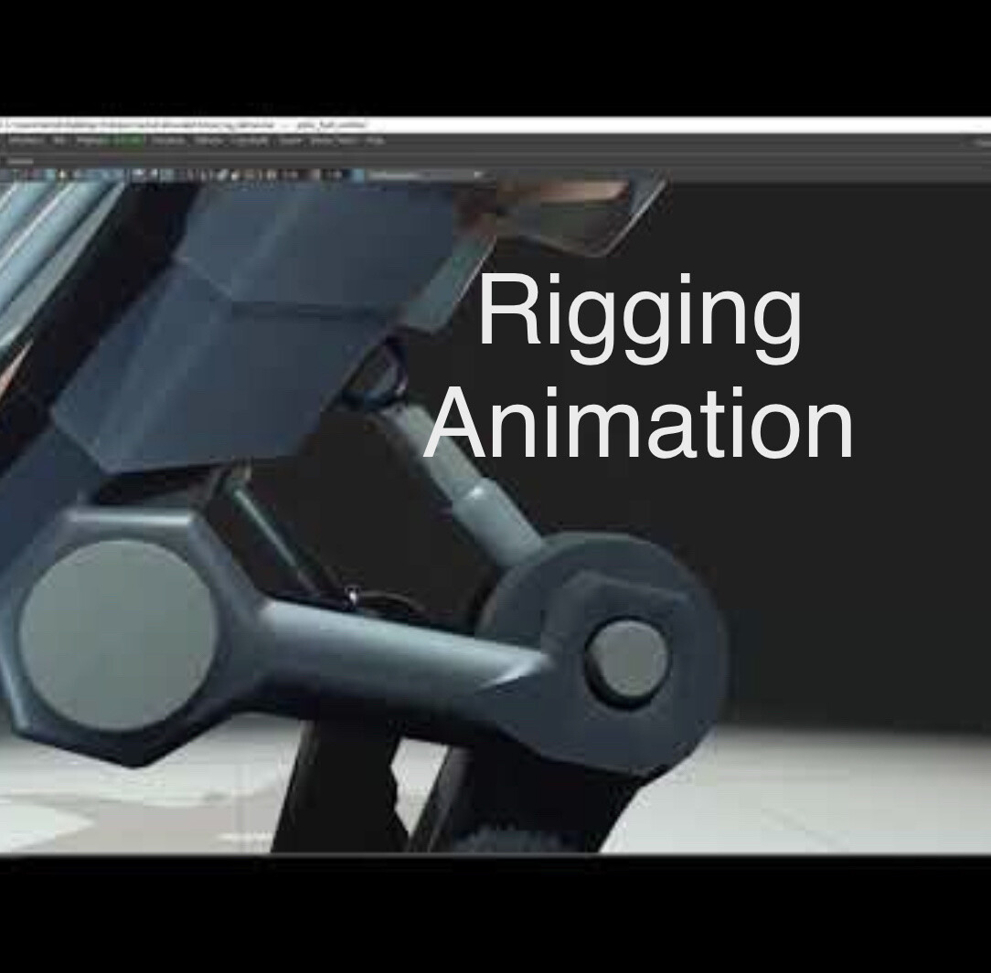 ArtStation - rigging and animation "Blazing core" game
