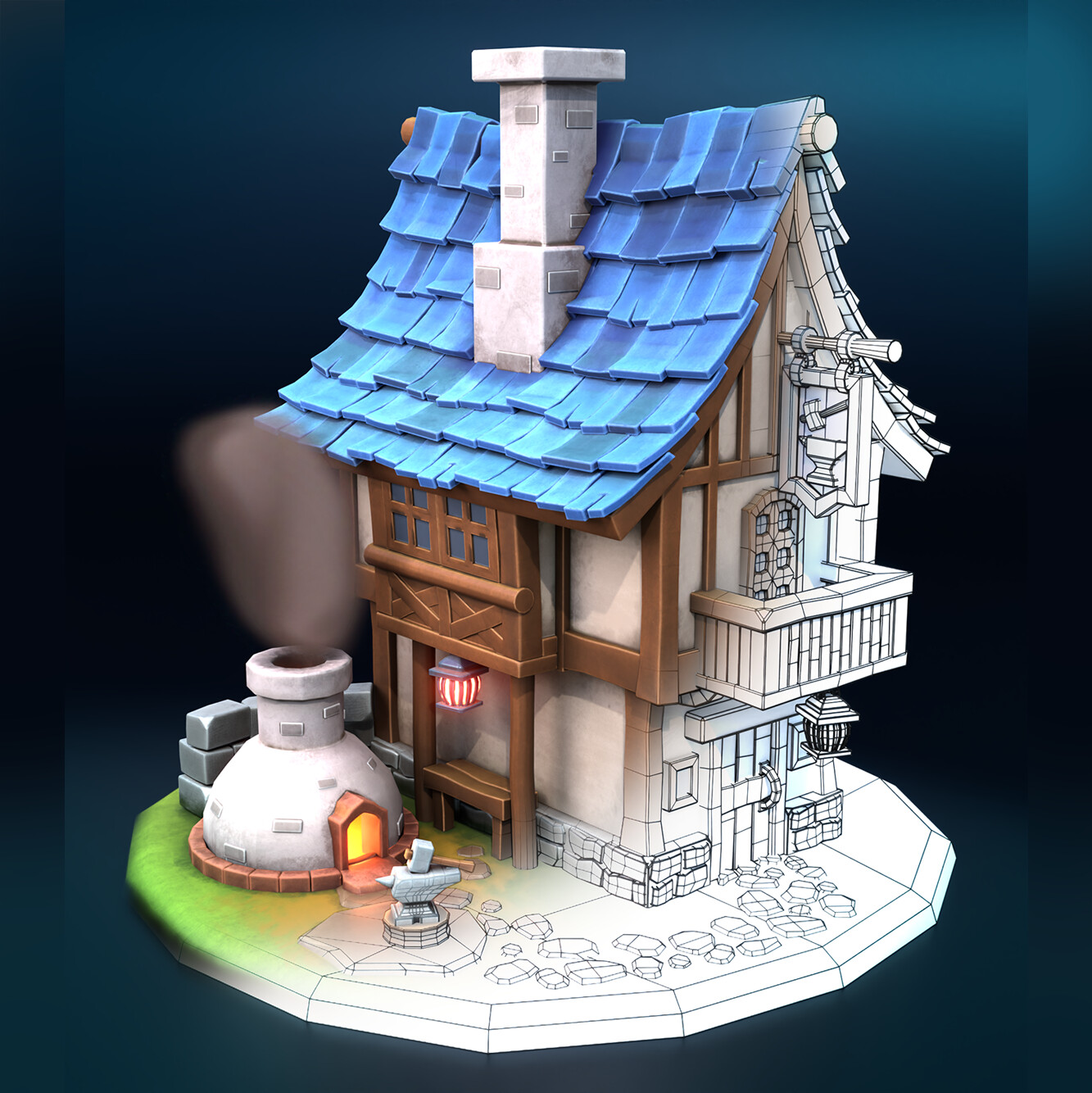 ArtStation - Blacksmith's House