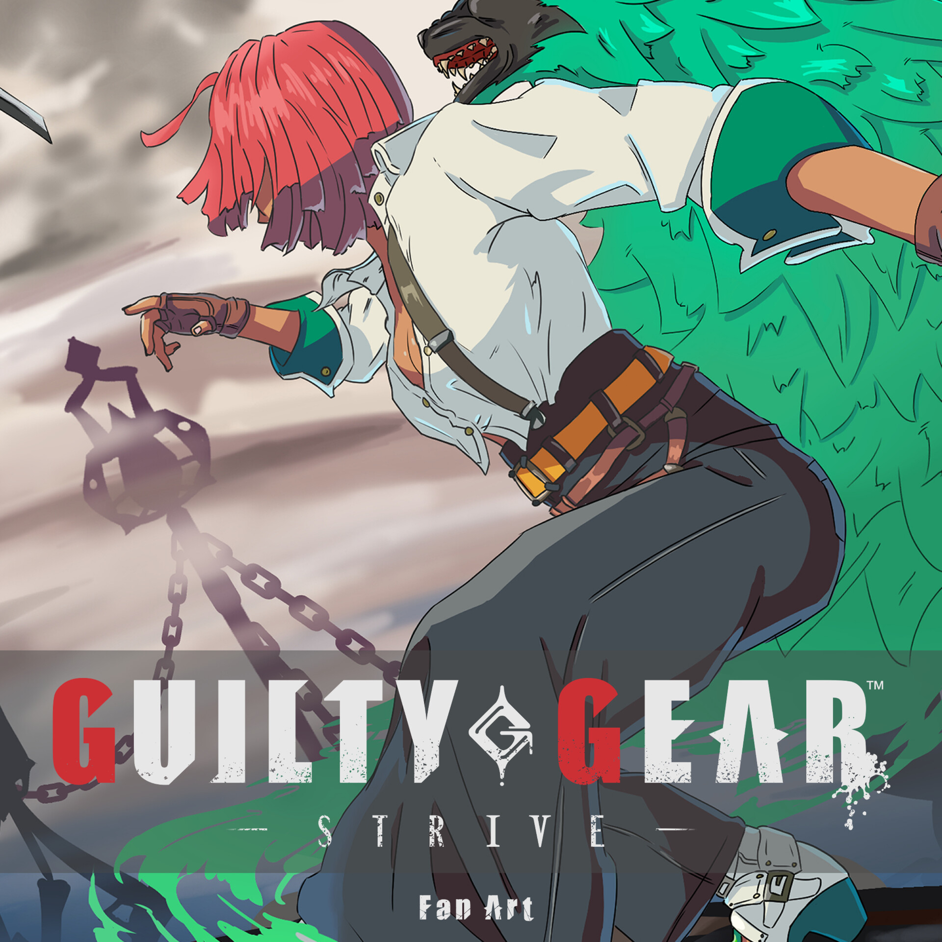 ArtStation - Face Off - Guilty Gear Strive