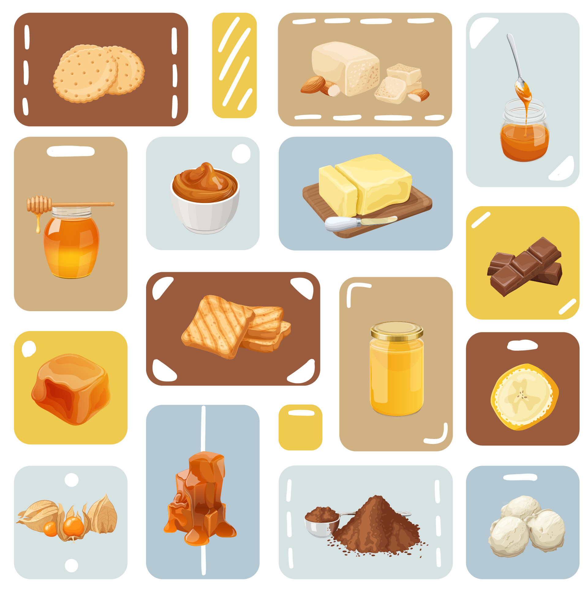 ArtStation - Food vector illustration