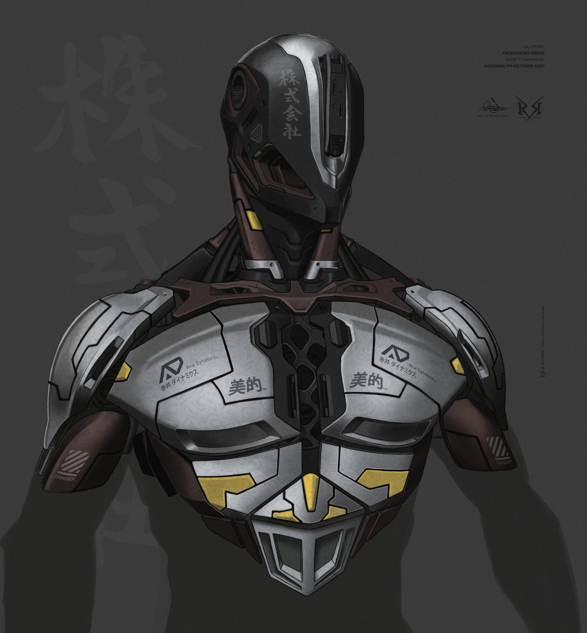 ArtStation - Concept art 2D - Cyborg
