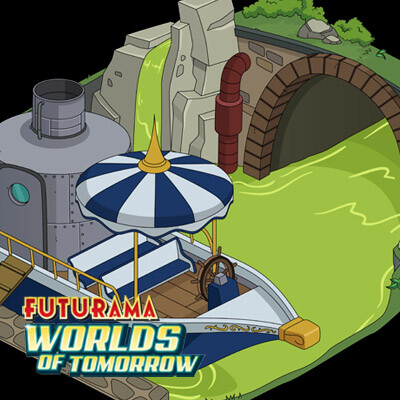 ArtStation - Futurama Worlds of Tomorrow - Slurm Queen