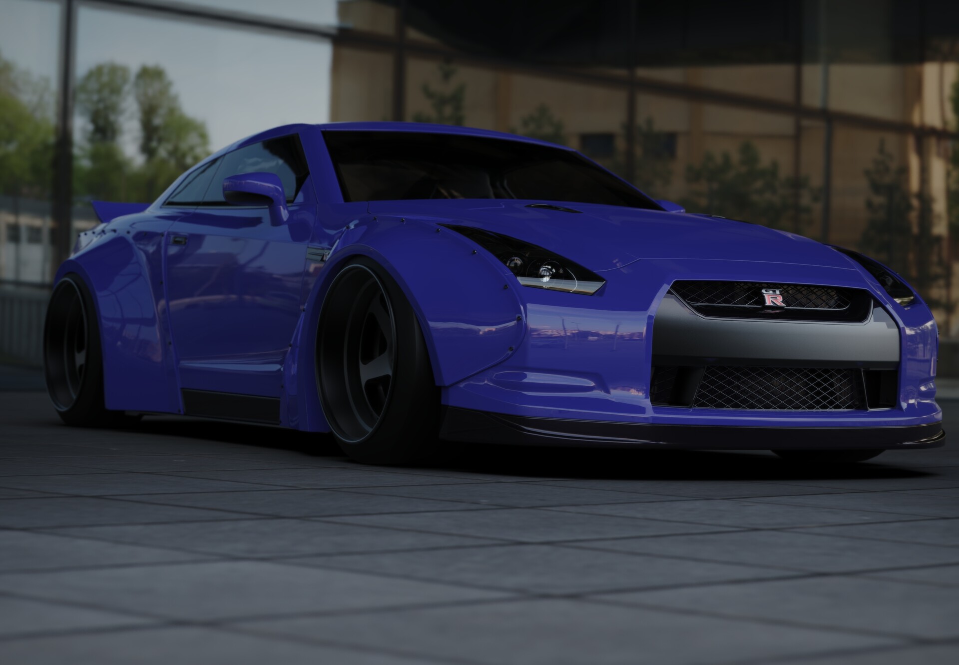 ArtStation - Nissan GT-R R35