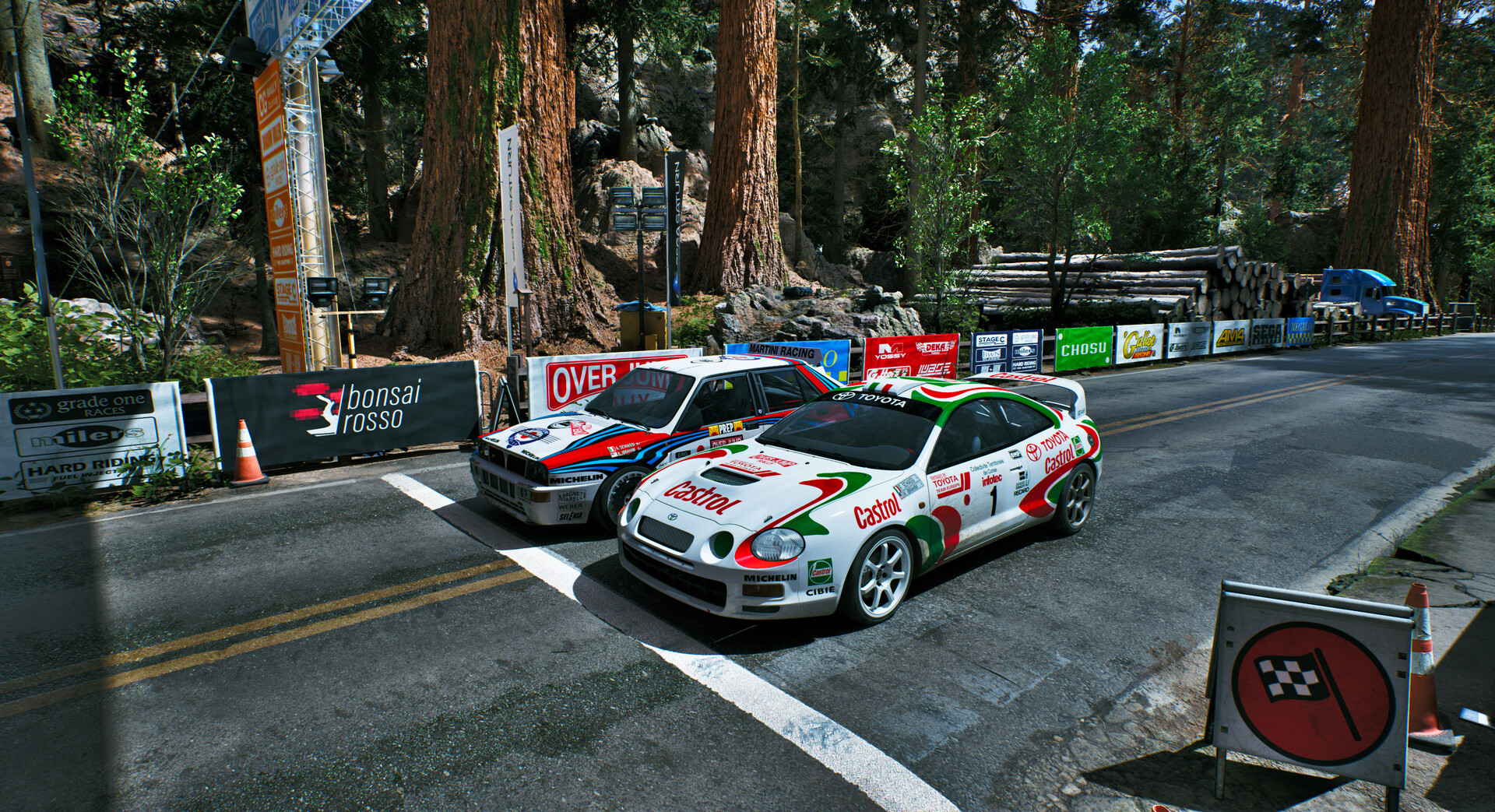 ArtStation - Over Jump Rally - Start Line Area