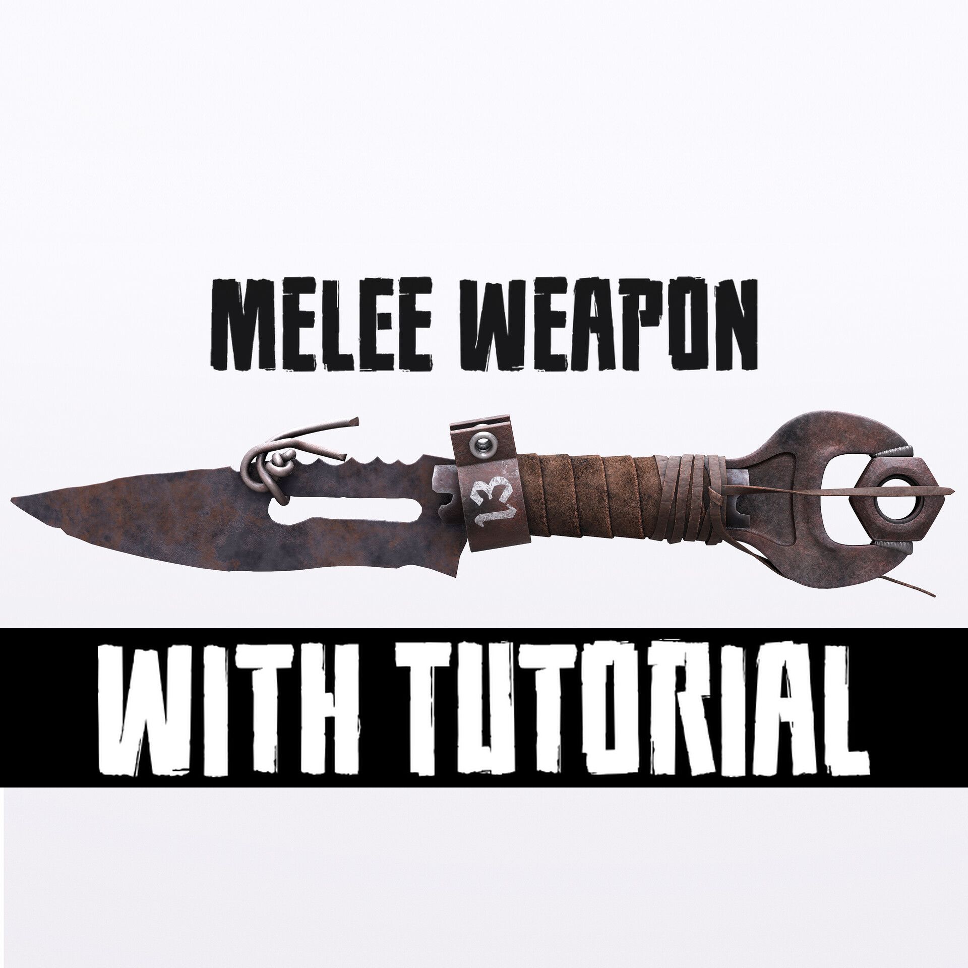 ArtStation - Post Apocalyptic Melee Weapon YouTube Tutorial series