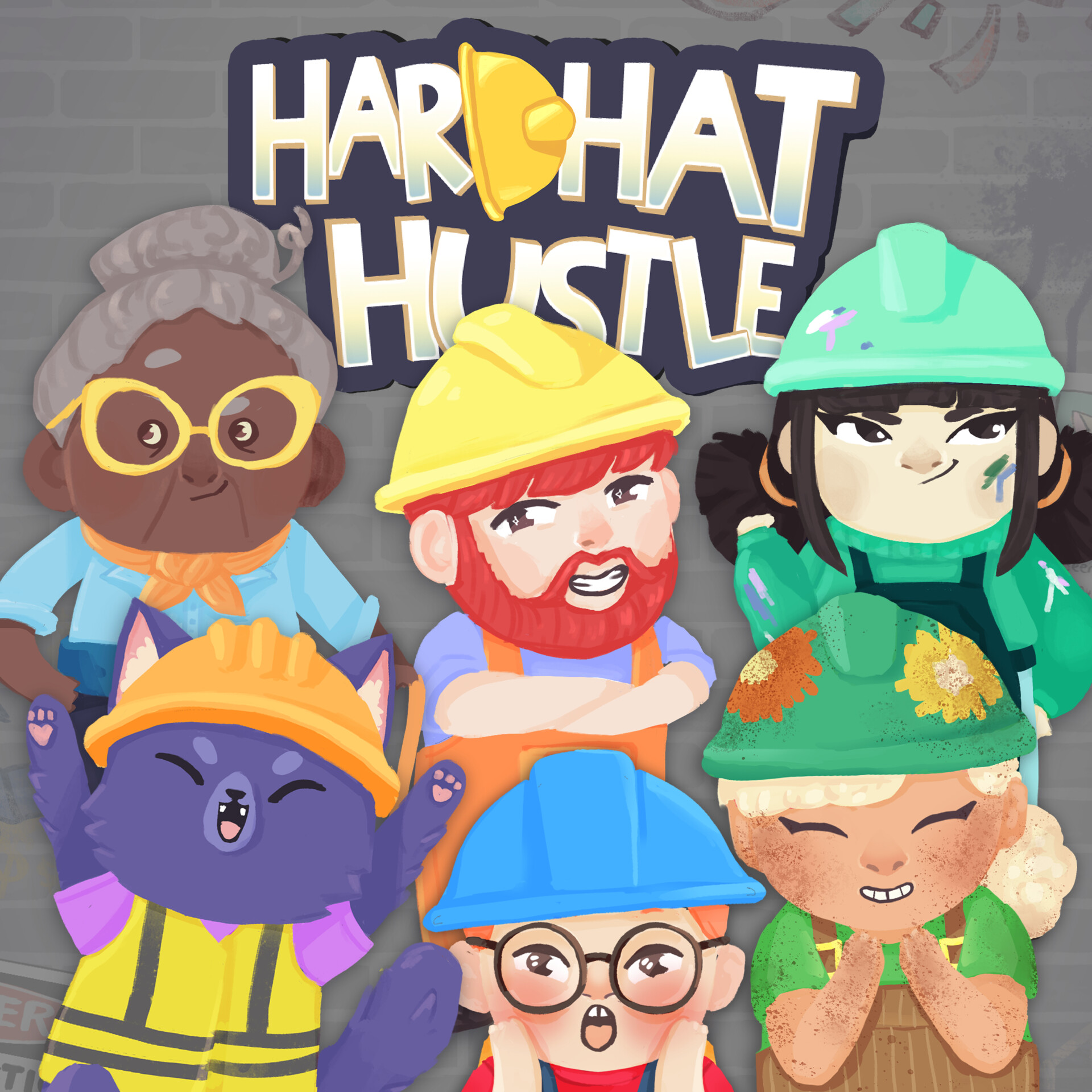 ArtStation - Hardhat Hustle - Character Design