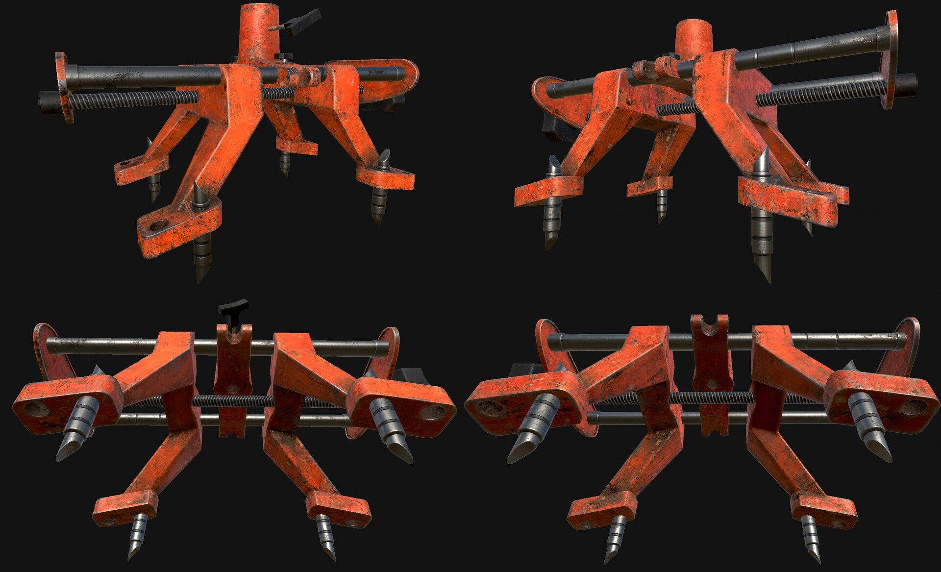 ArtStation - Wheel Alignment Clamp