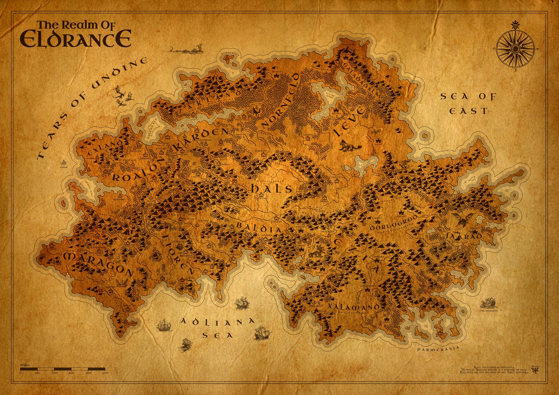 ArtStation - Eldrance map