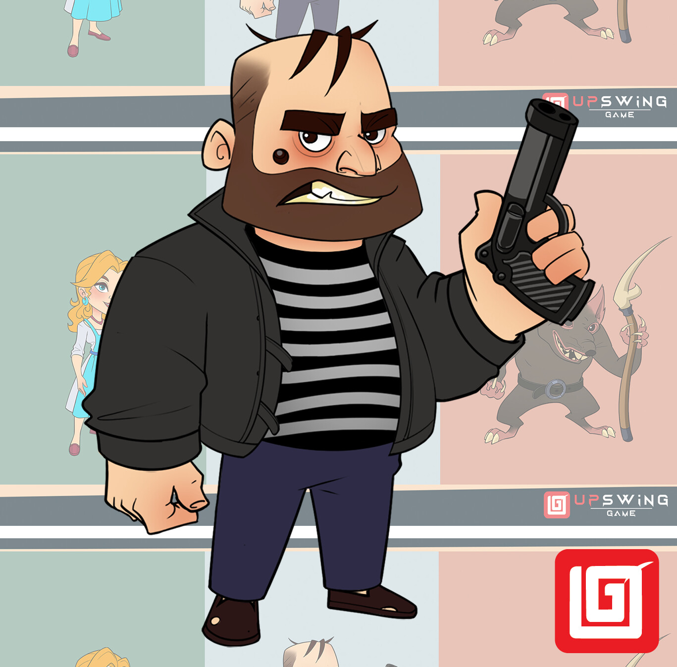 ArtStation - Brain Teaser Game Character Design