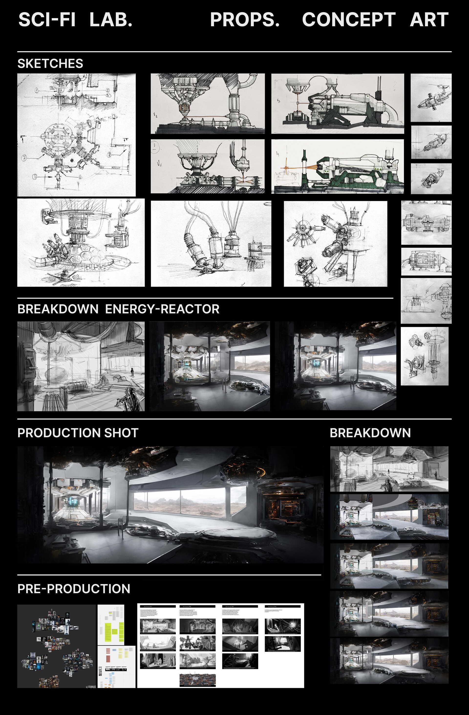 ArtStation - Sci-Fi Energy Reactor || Concept Art