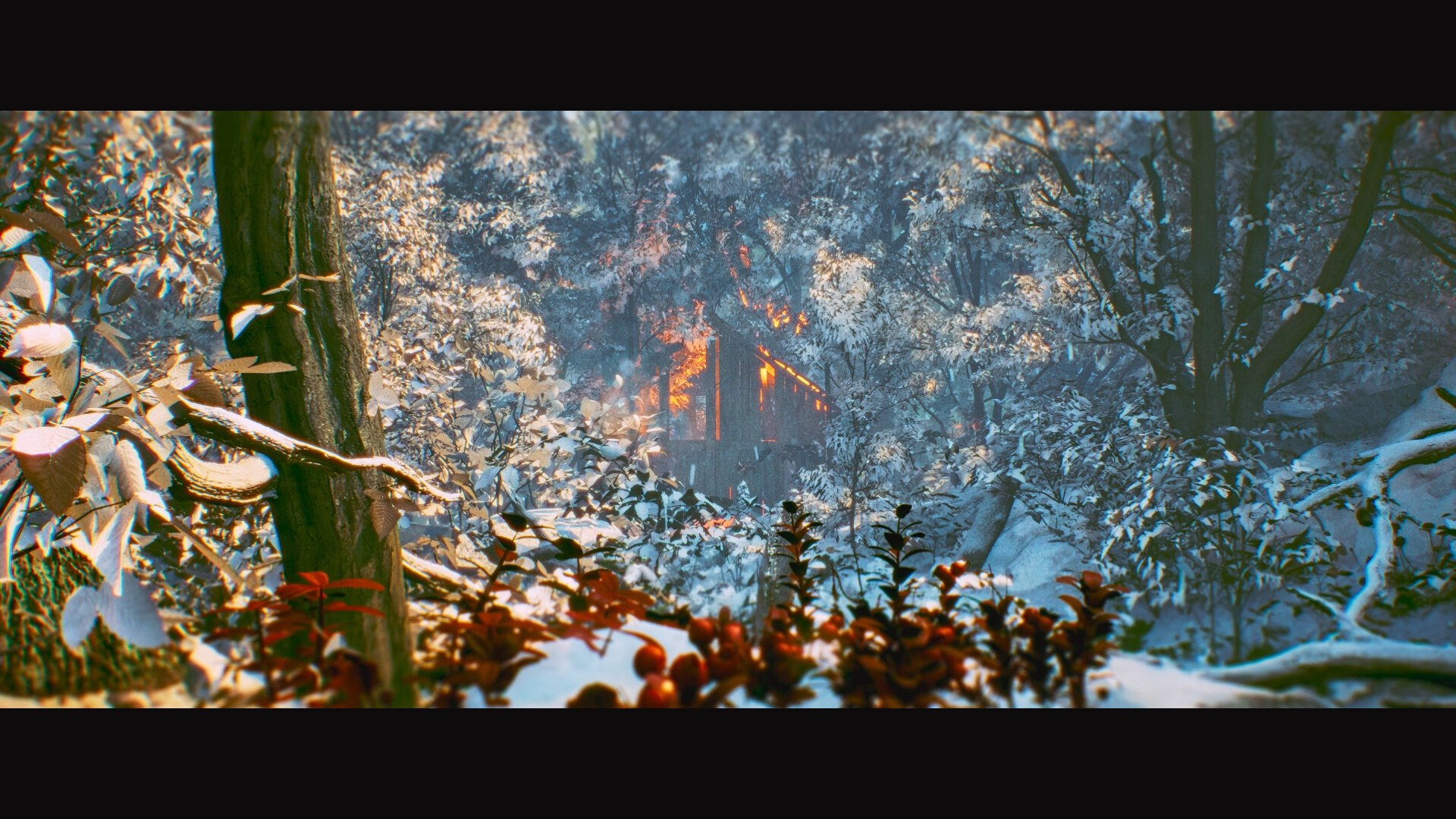 ArtStation - Deaf Forest - snowstorm