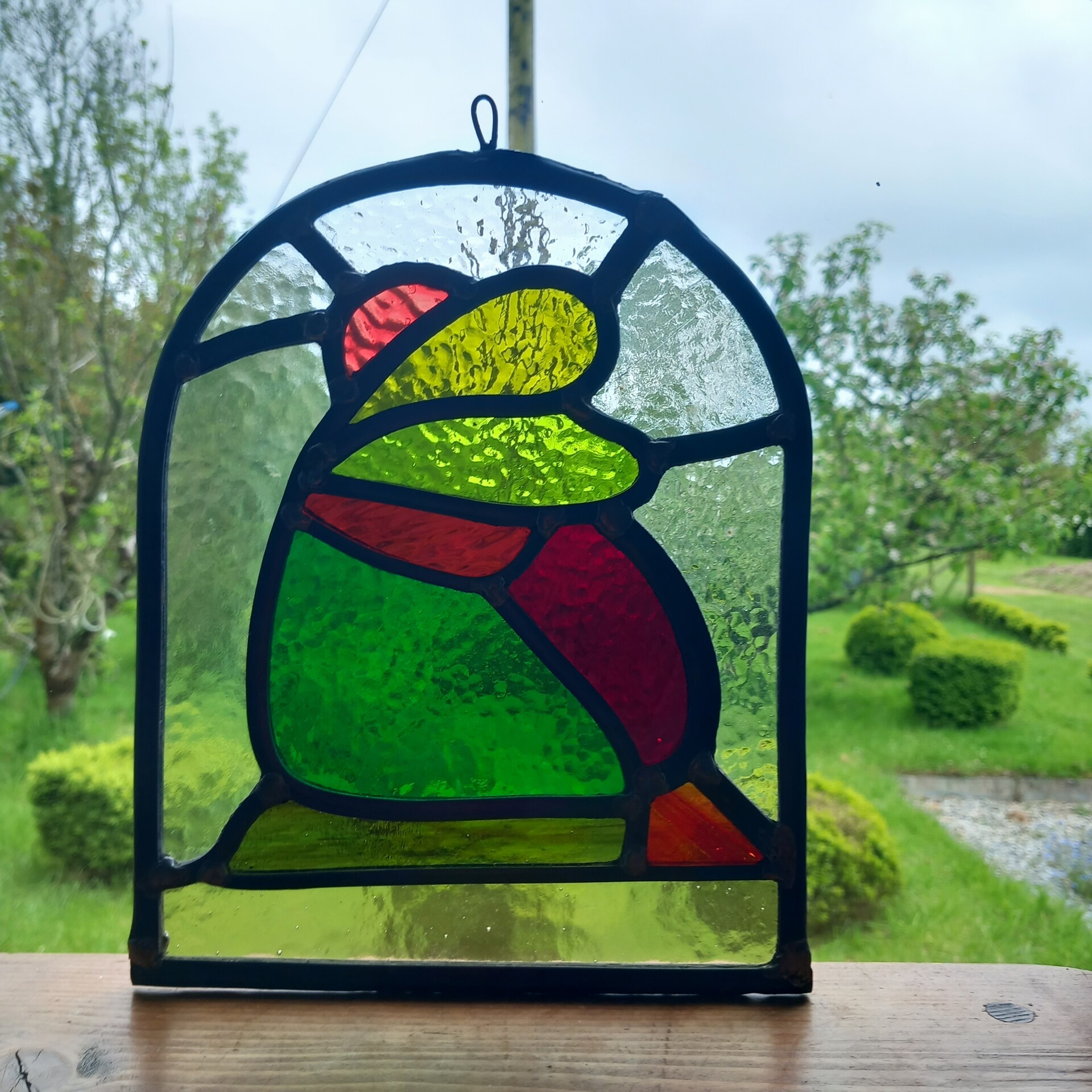 ArtStation - Stained glass window piece