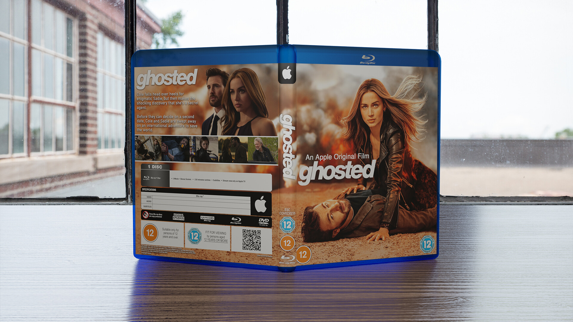 ArtStation - Ghosted (2023) Custom Blu-ray Cover