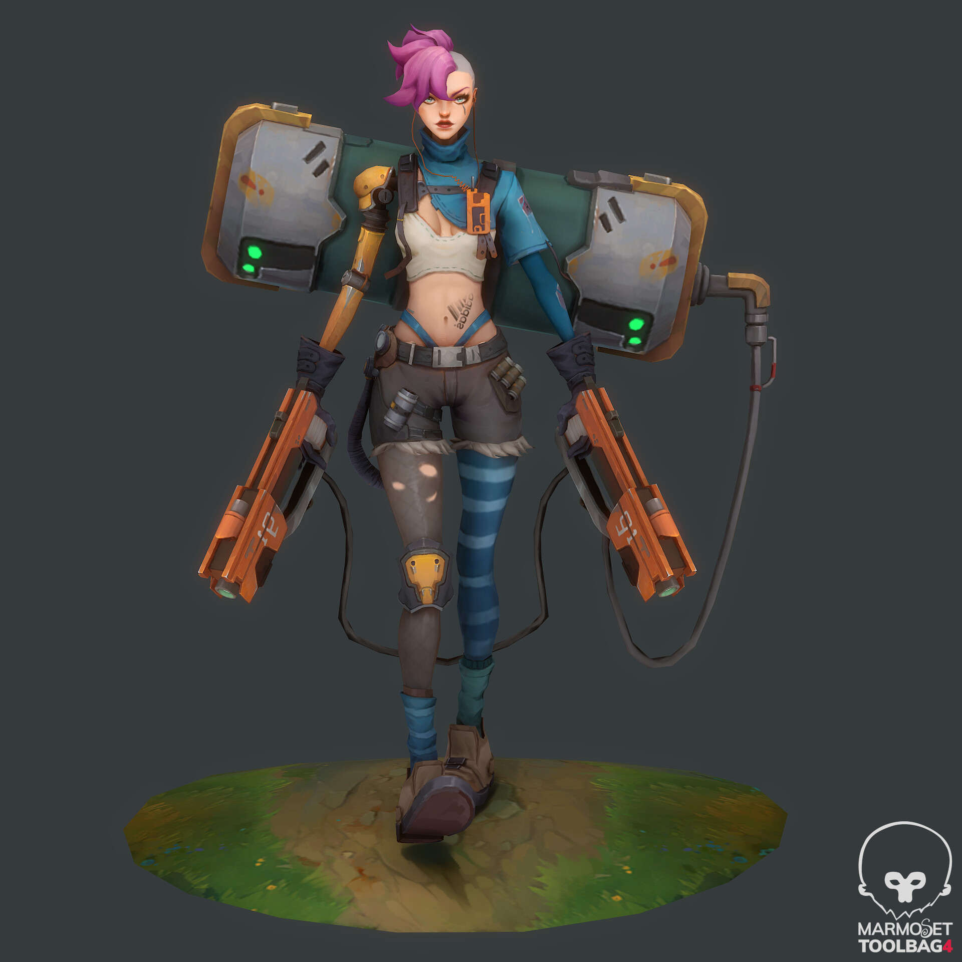 ArtStation - 3D-Hand drawn