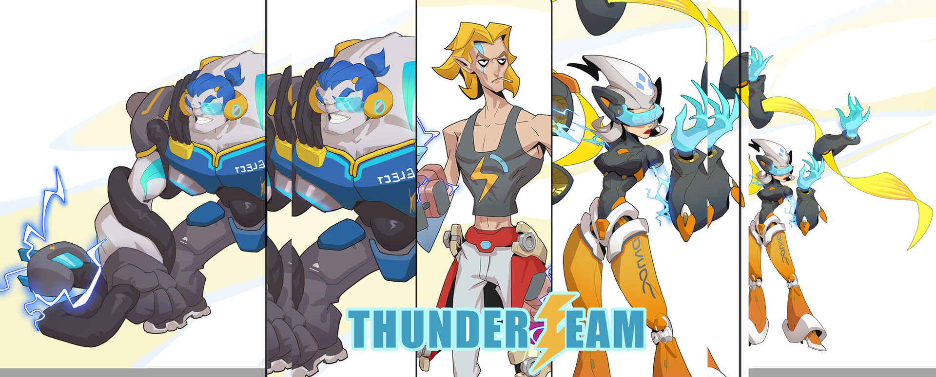 ArtStation - Thunder team