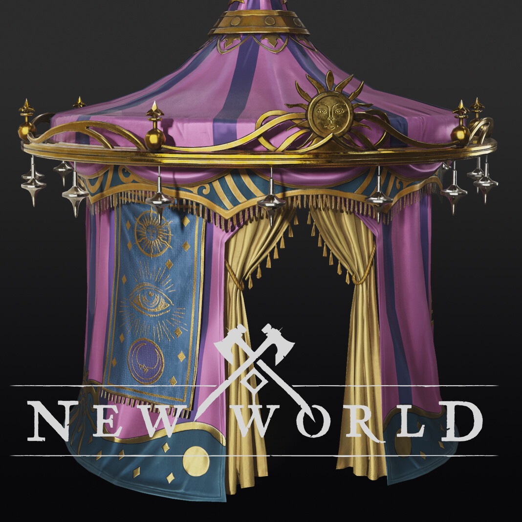 Winking Studios - New World-Amazon-Tent(3D Props)