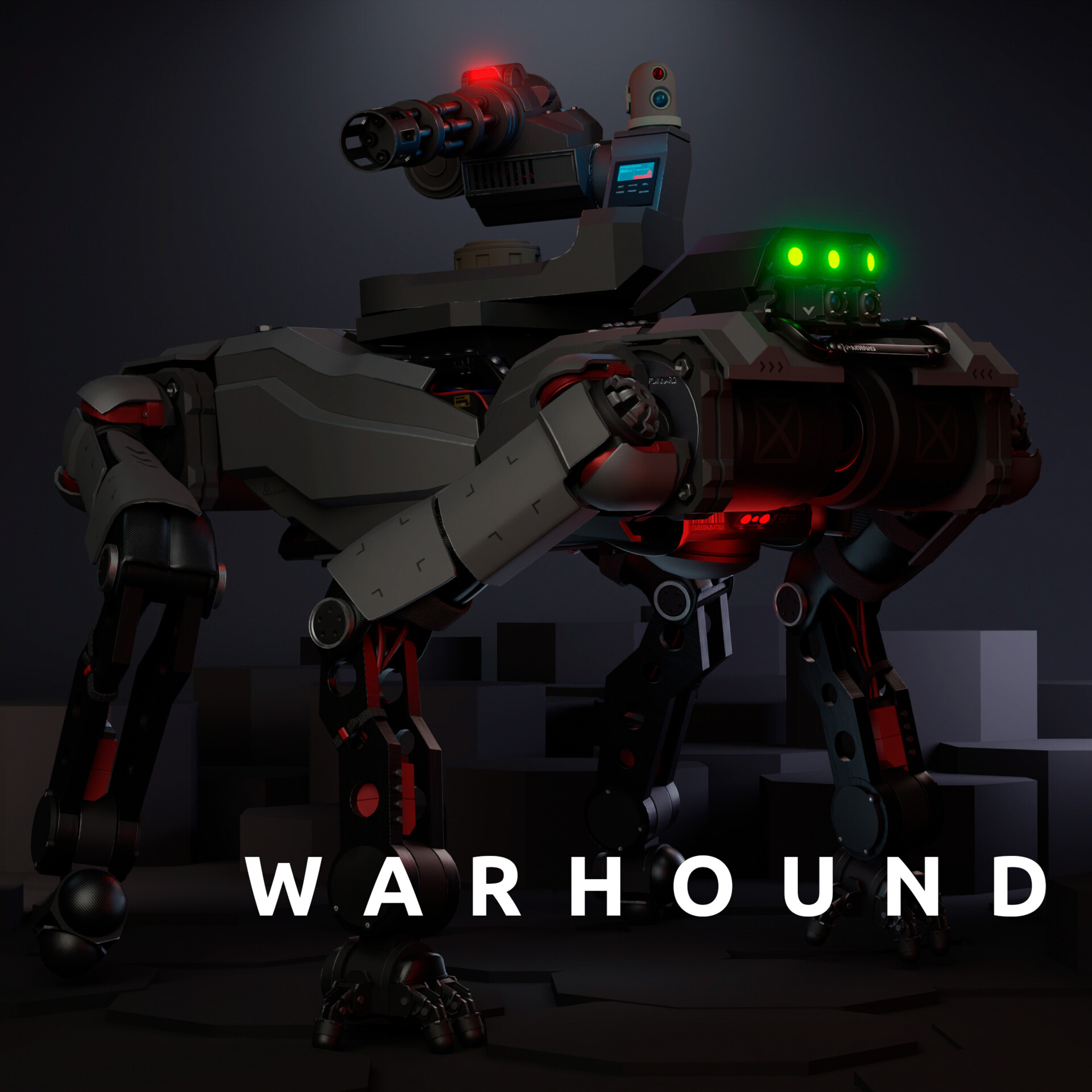 ArtStation - Warhound - Game Asset
