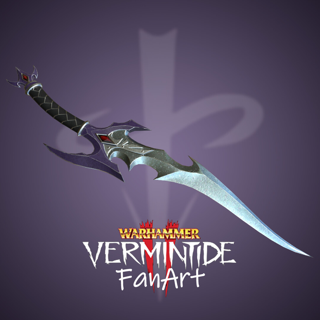 ArtStation - Dark Elf Dagger