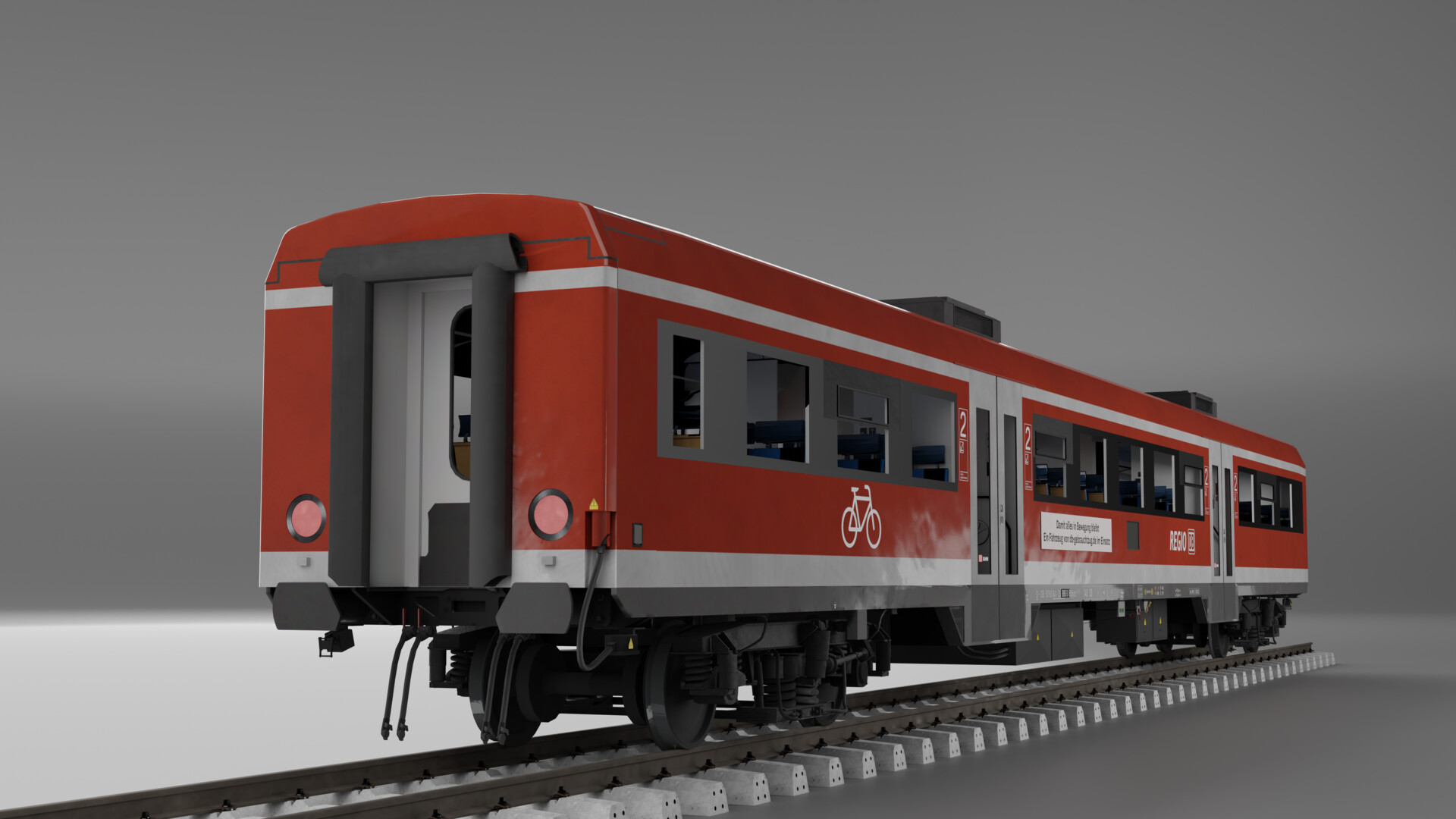 ArtStation - DB Regio Modus Coaches