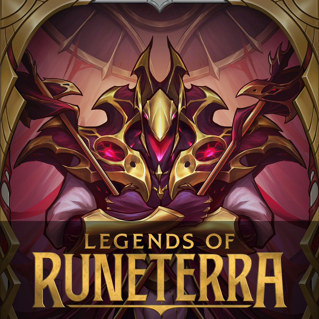 ArtStation - LEGENDS OF RUNETERRA-Cardbacks-Corrupted Azir