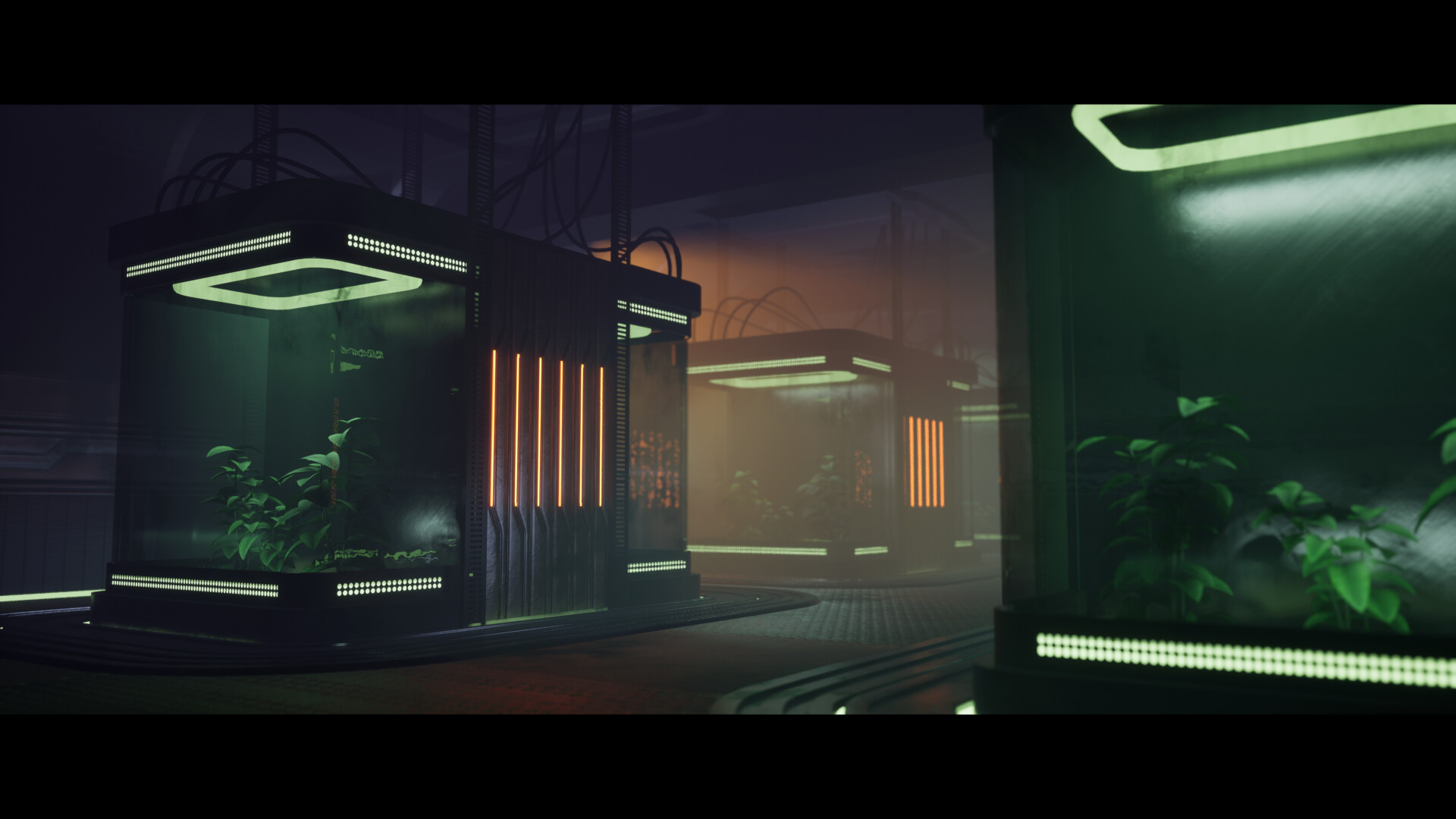 ArtStation - Sci-Fi bio laboratory - UE5