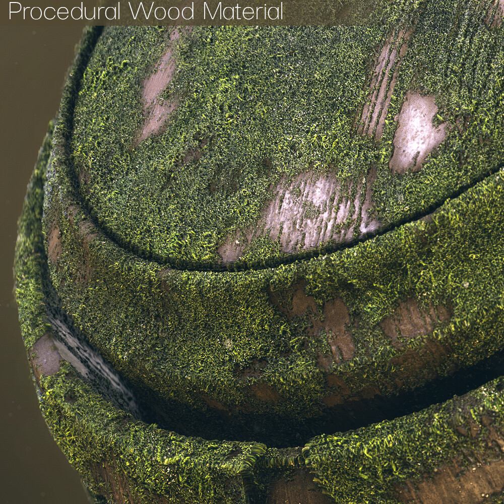 ArtStation - Procedural Wood Material