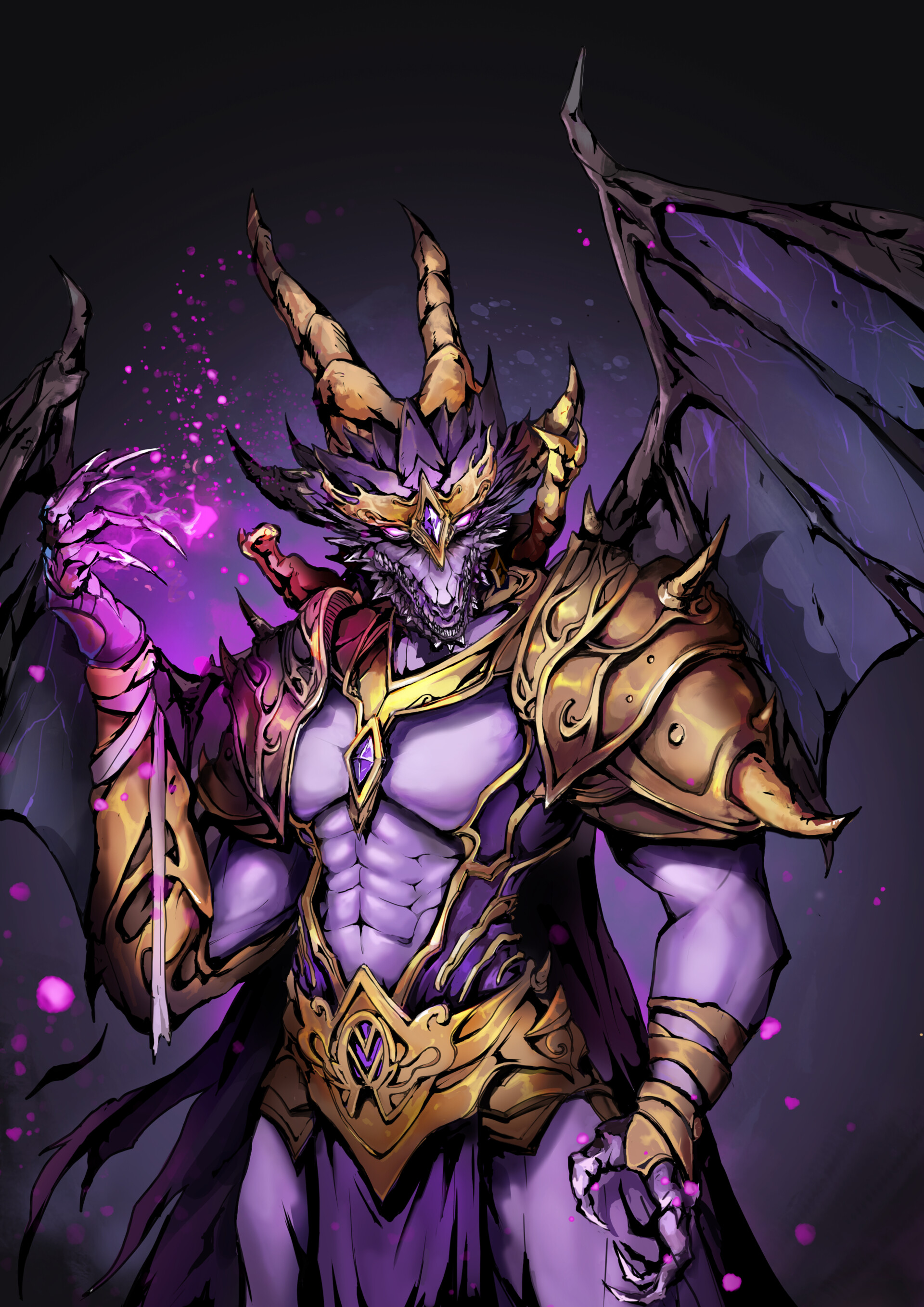 ZHANG Wei - Vahalmut Chracter design