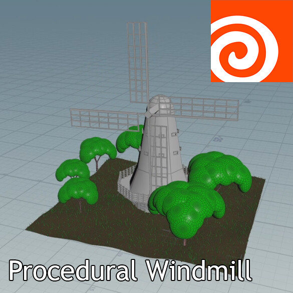 ArtStation - Procedural Windmill