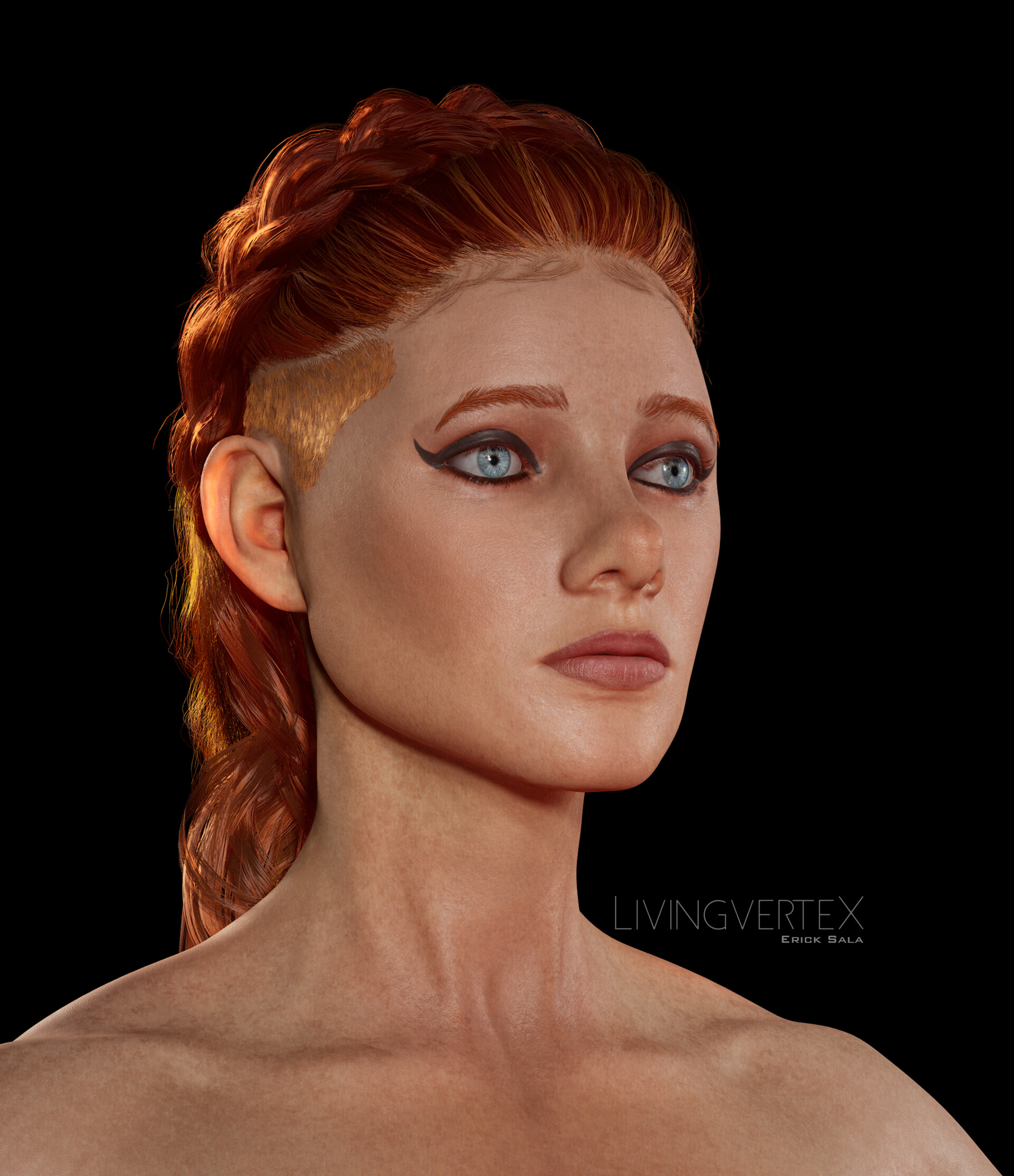 ArtStation - Updated Hair in UE5!