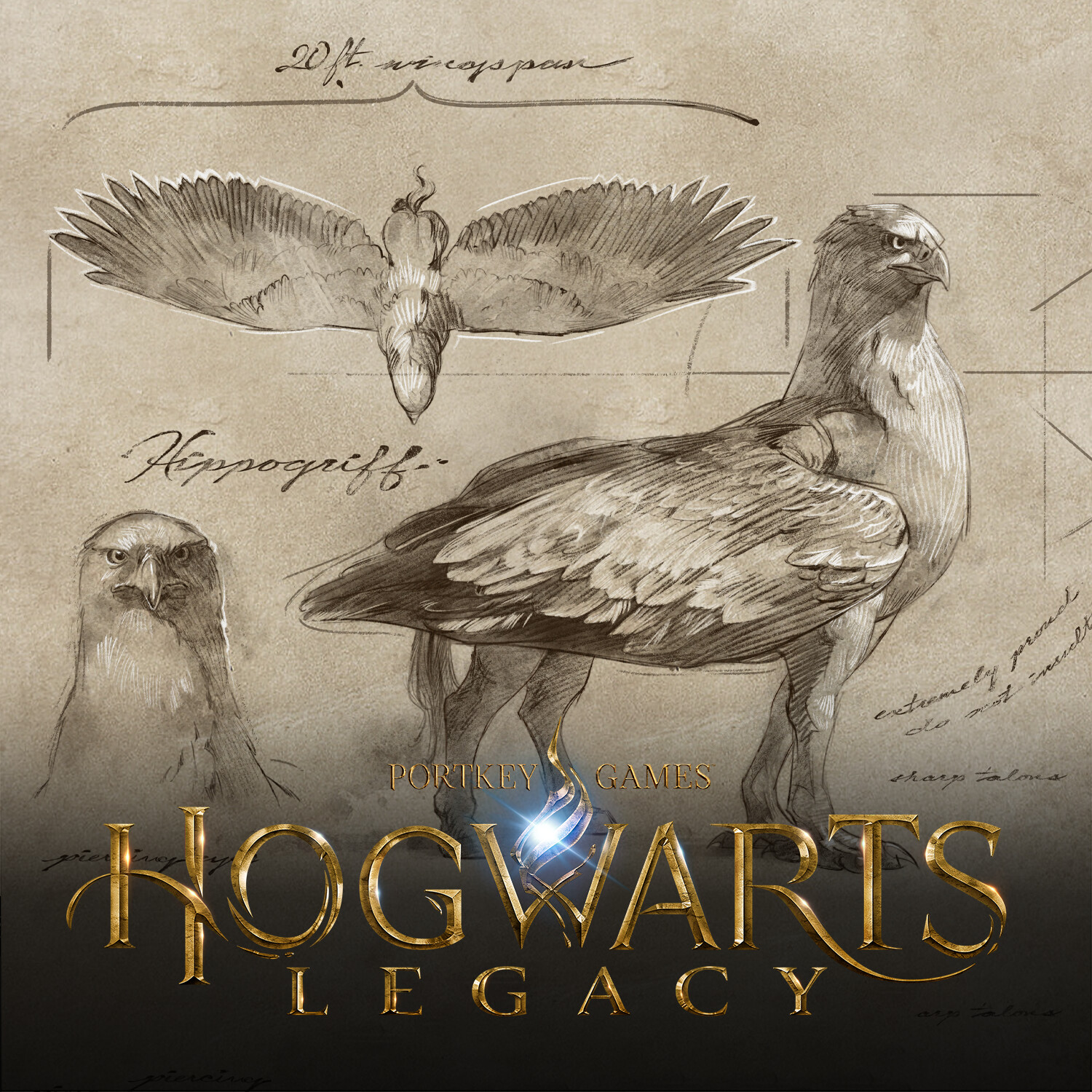 ArtStation - Hogwarts Legacy - Field Guide Drawings
