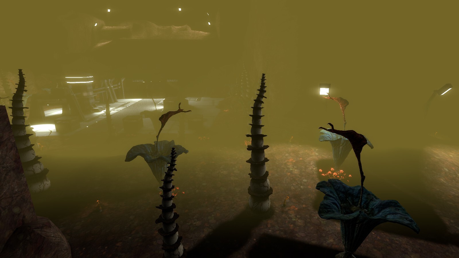 ArtStation - Star Wars Felucia Outpost