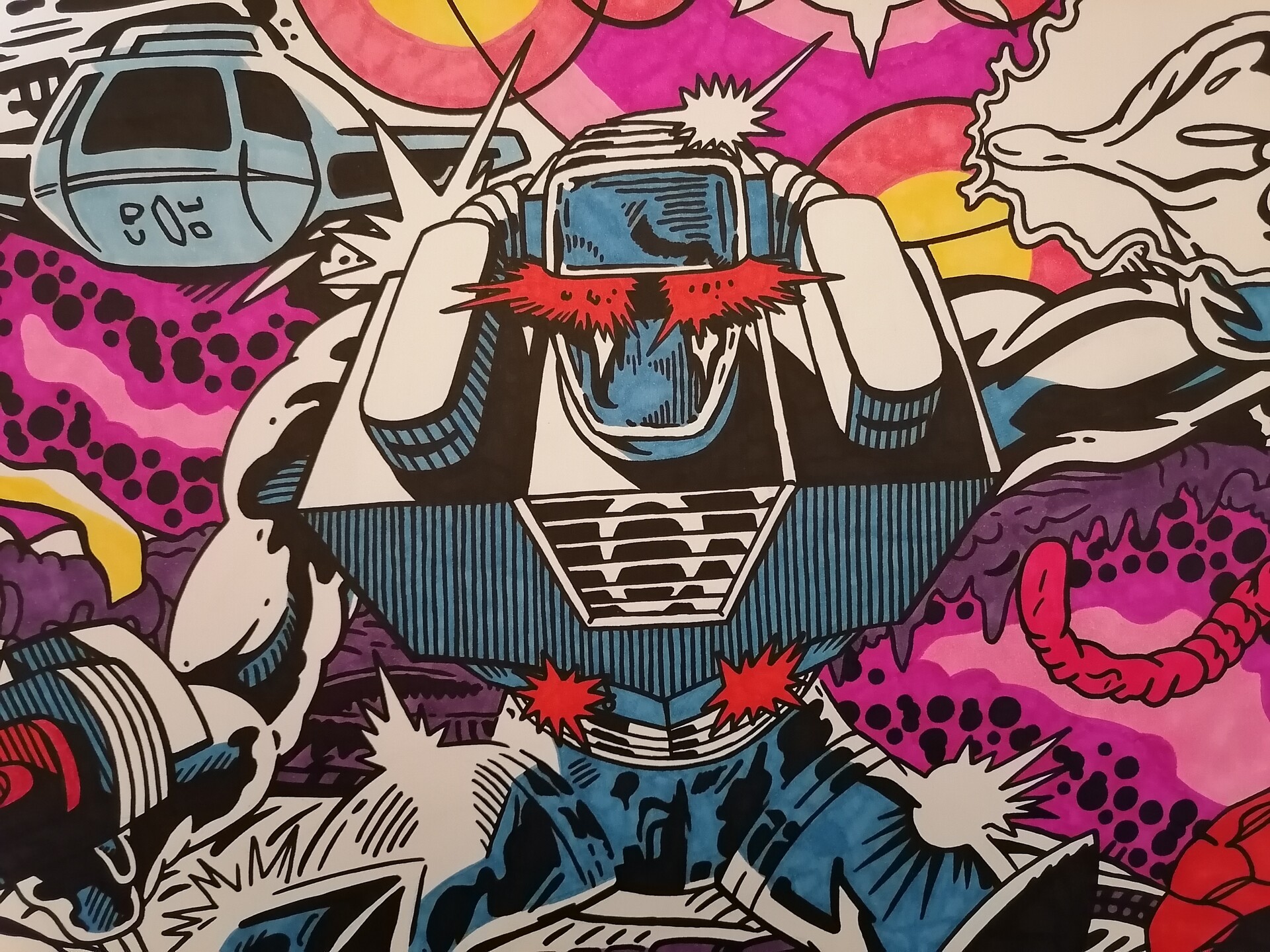 ArtStation - ROM The Spaceknight WIP