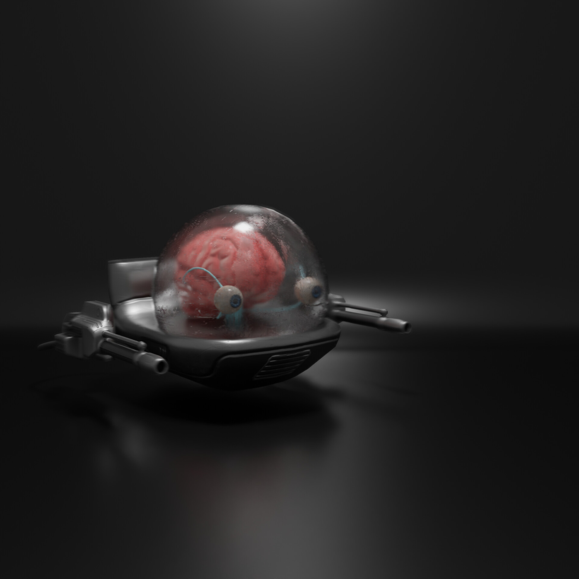 ArtStation - Brain Robot 3D Concept