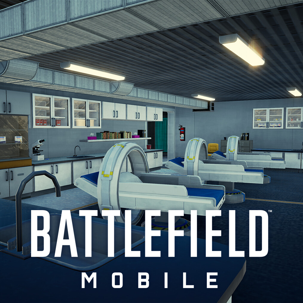 ArtStation - Battlefield Mobile - Survey 6 - Medical and Science Rooms