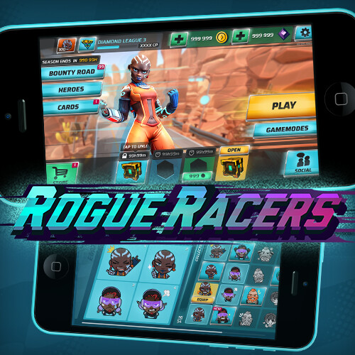 ArtStation - Rogue Racers - UI Direction