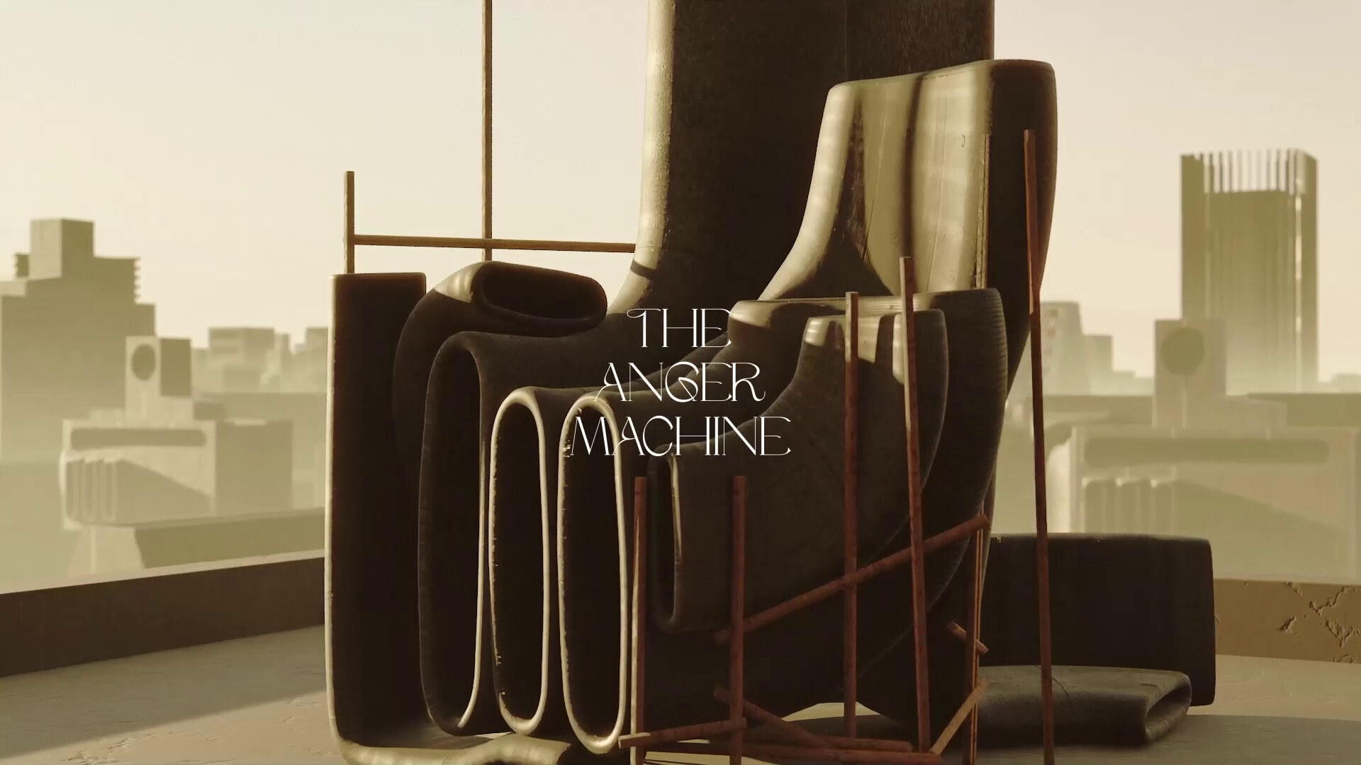 ArtStation - The Anger Machine - TITLE DESIGN