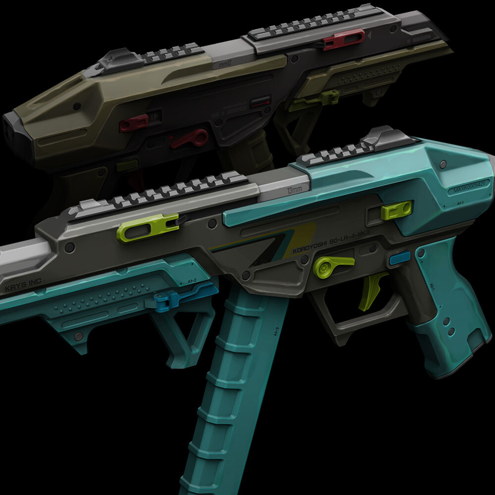 ArtStation - 小垃圾枪儿 KCR.21