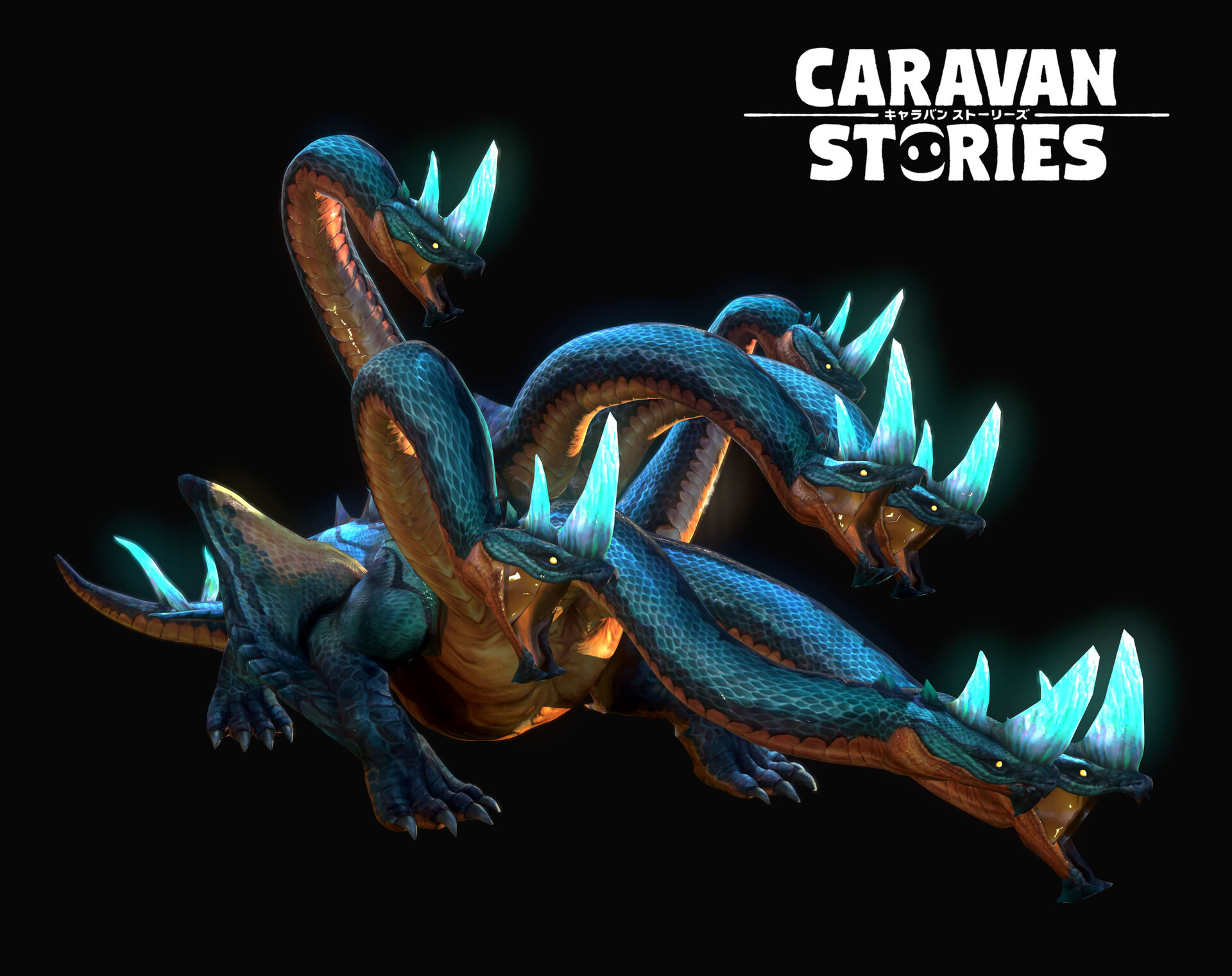 ArtStation - 3D Monster Design - Hydra