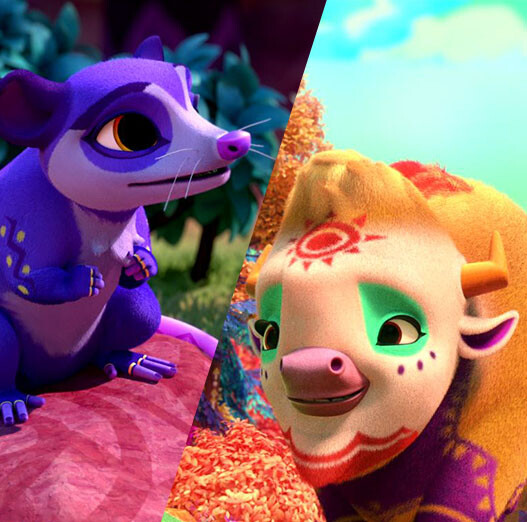 ArtStation - Spirit Rangers S1 - Yvnnash & Opossum