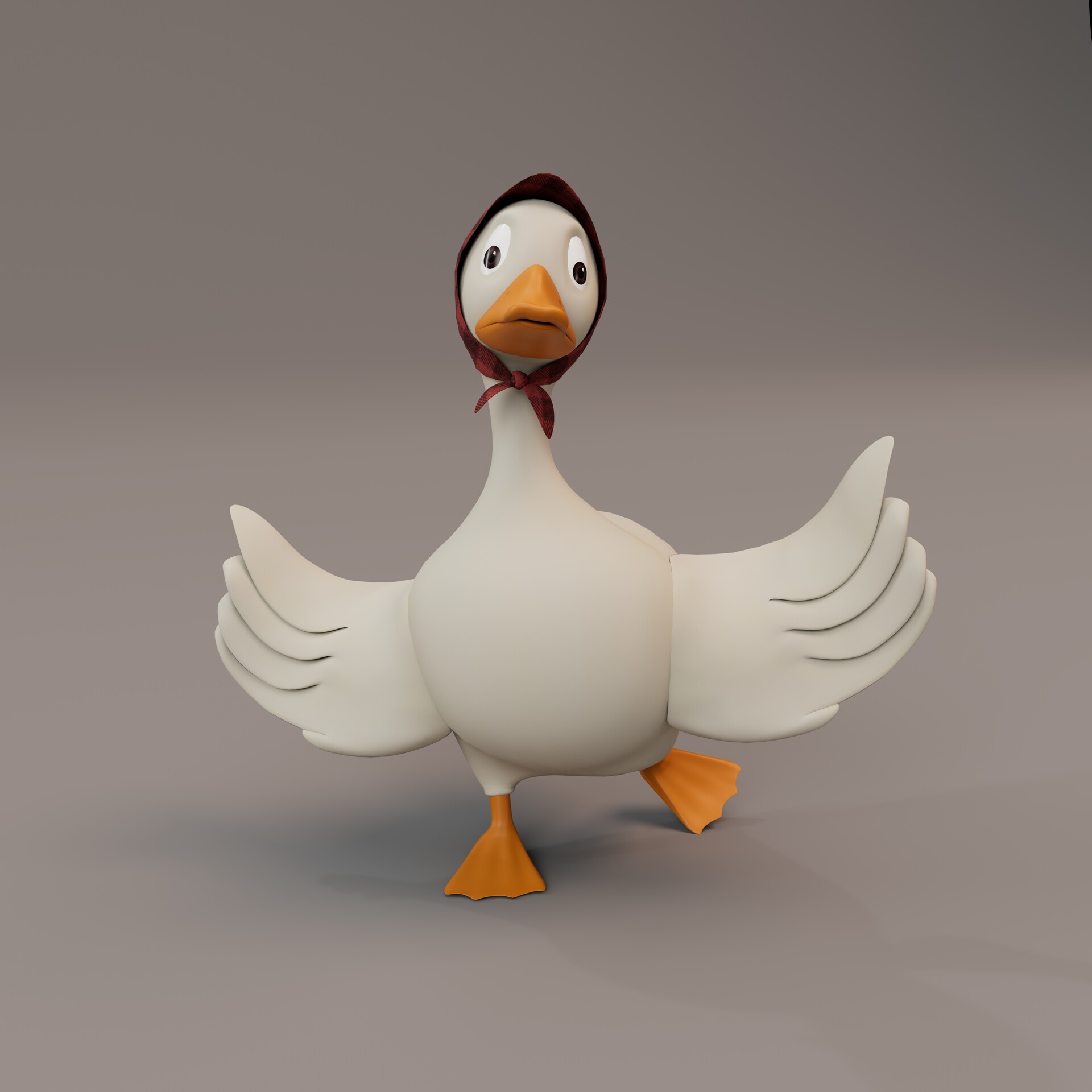 ArtStation - Mother Duck ( Character from 'Quack' )