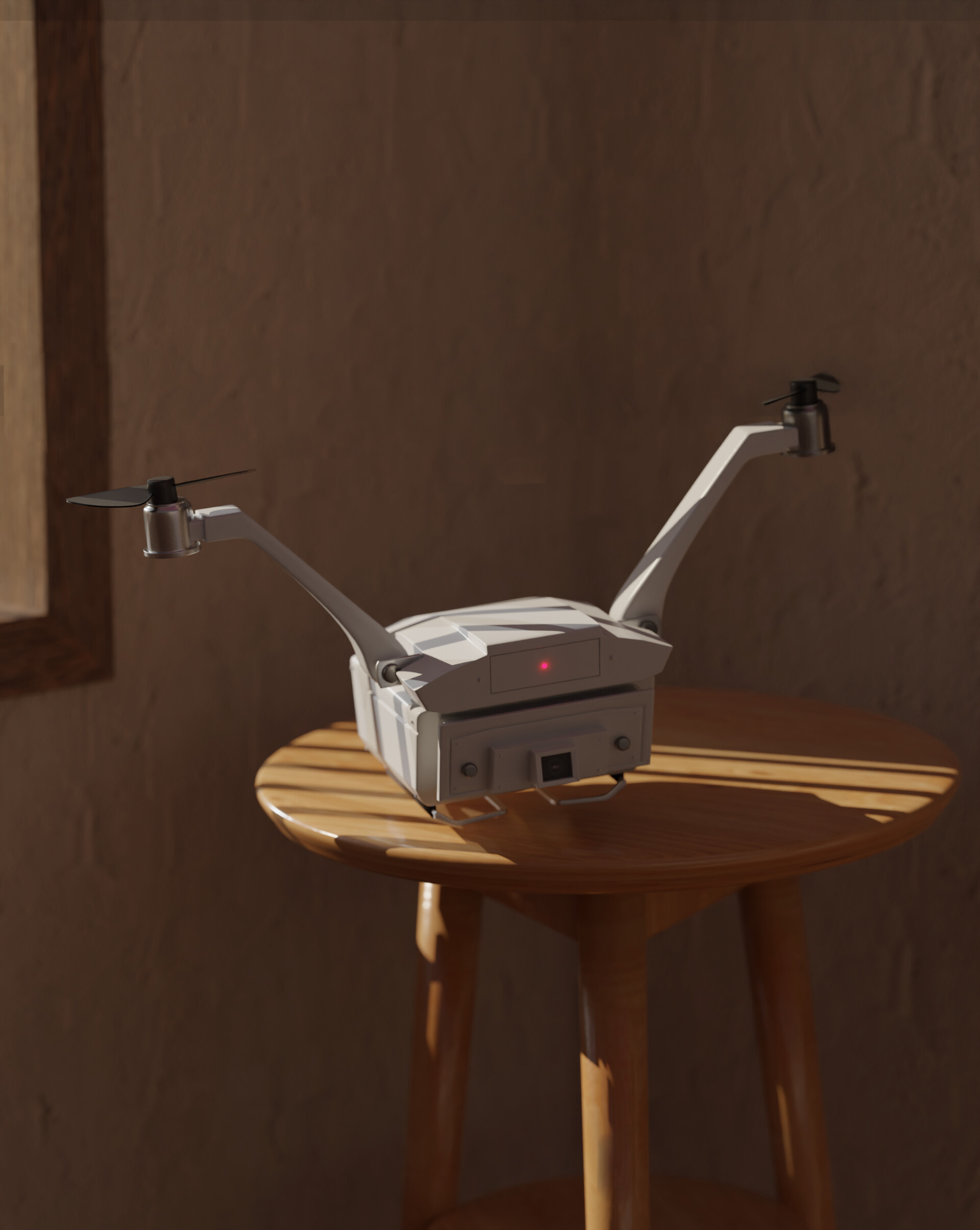 ArtStation - DRONE CAMERA FLYING ANIMATION