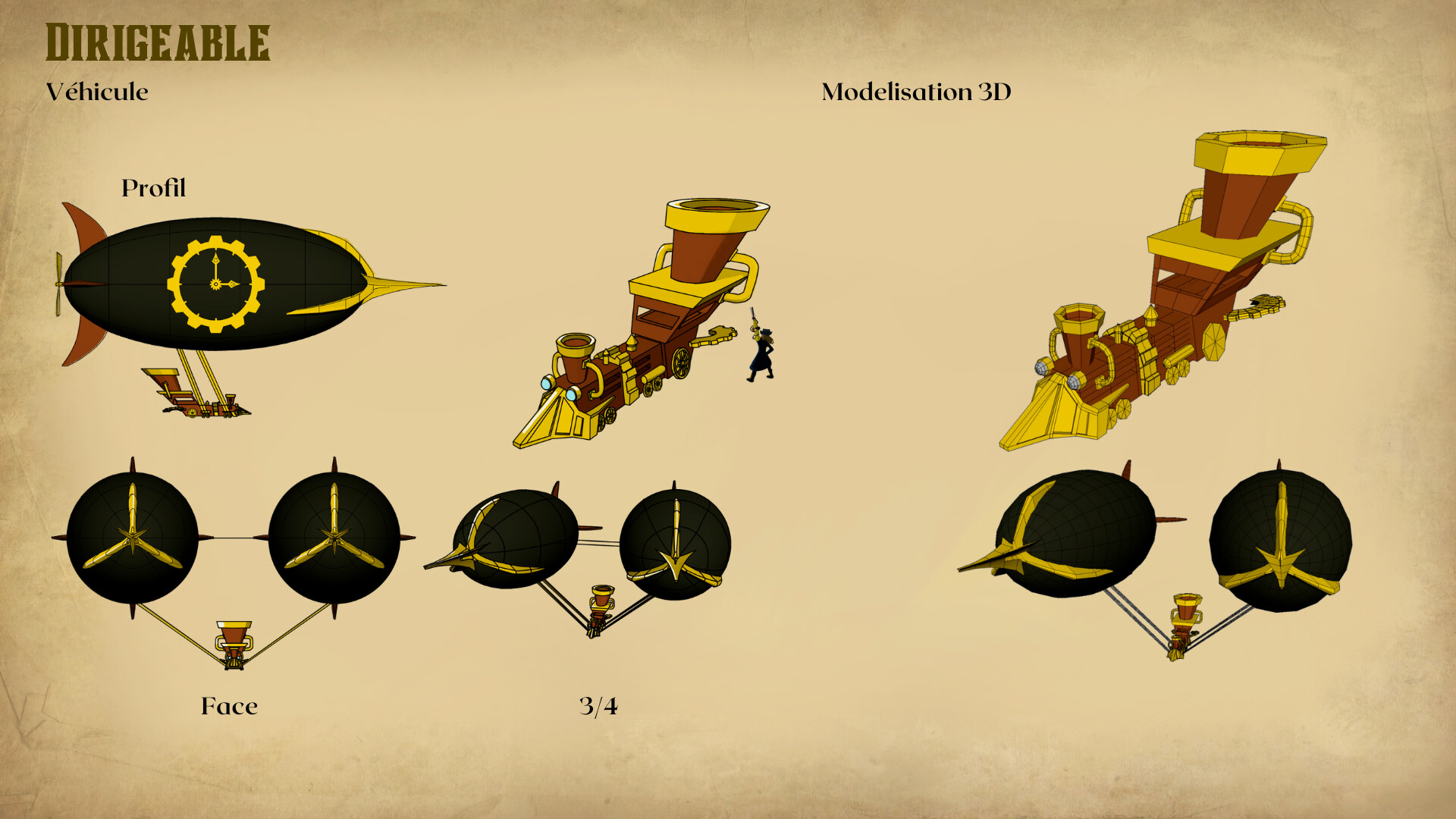 ArtStation - 3D Hook's journey project