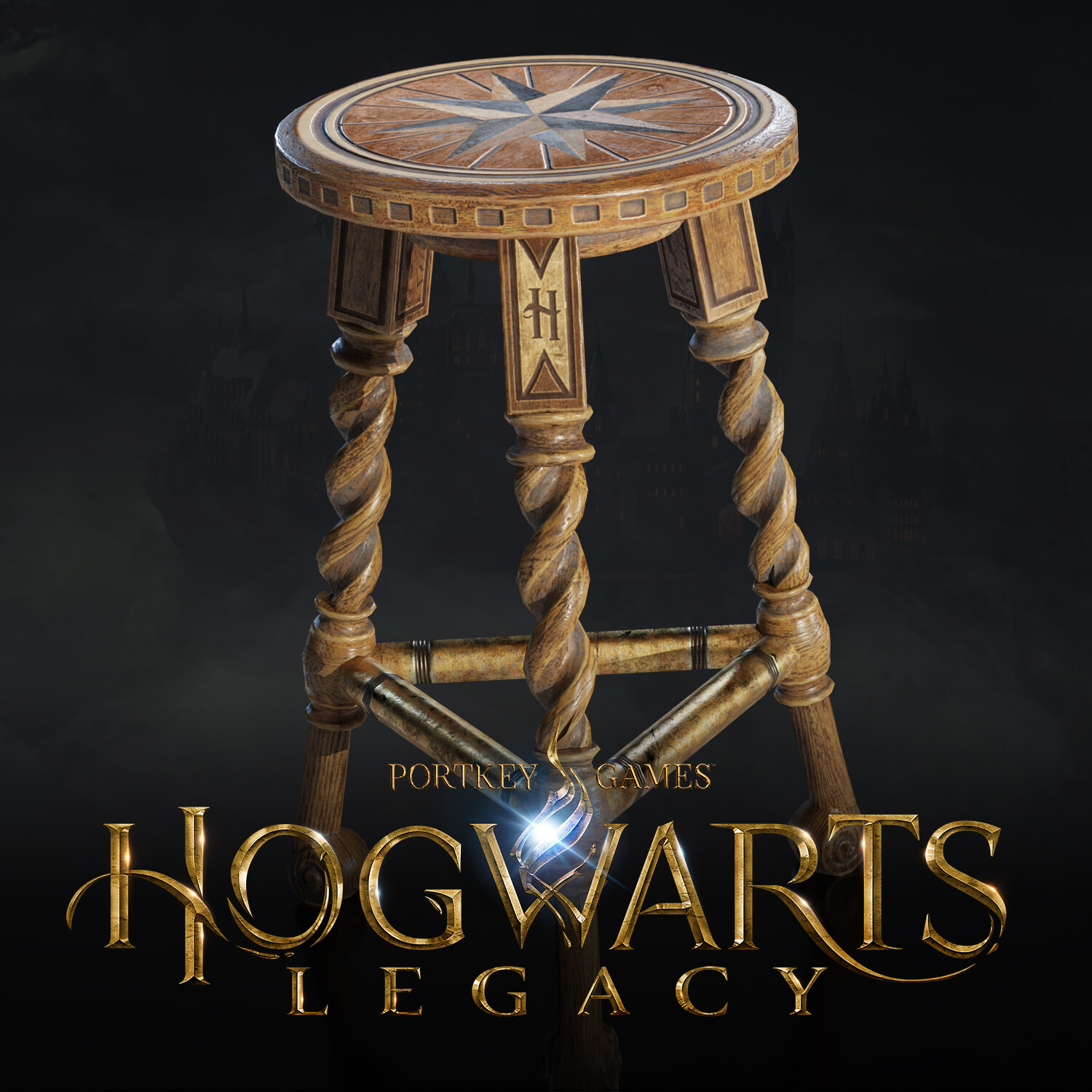 ArtStation - Hogwarts Legacy - Sorting Hat Stool