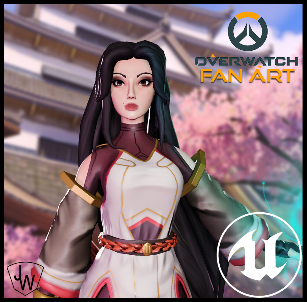 ArtStation - Overwatch Style Character