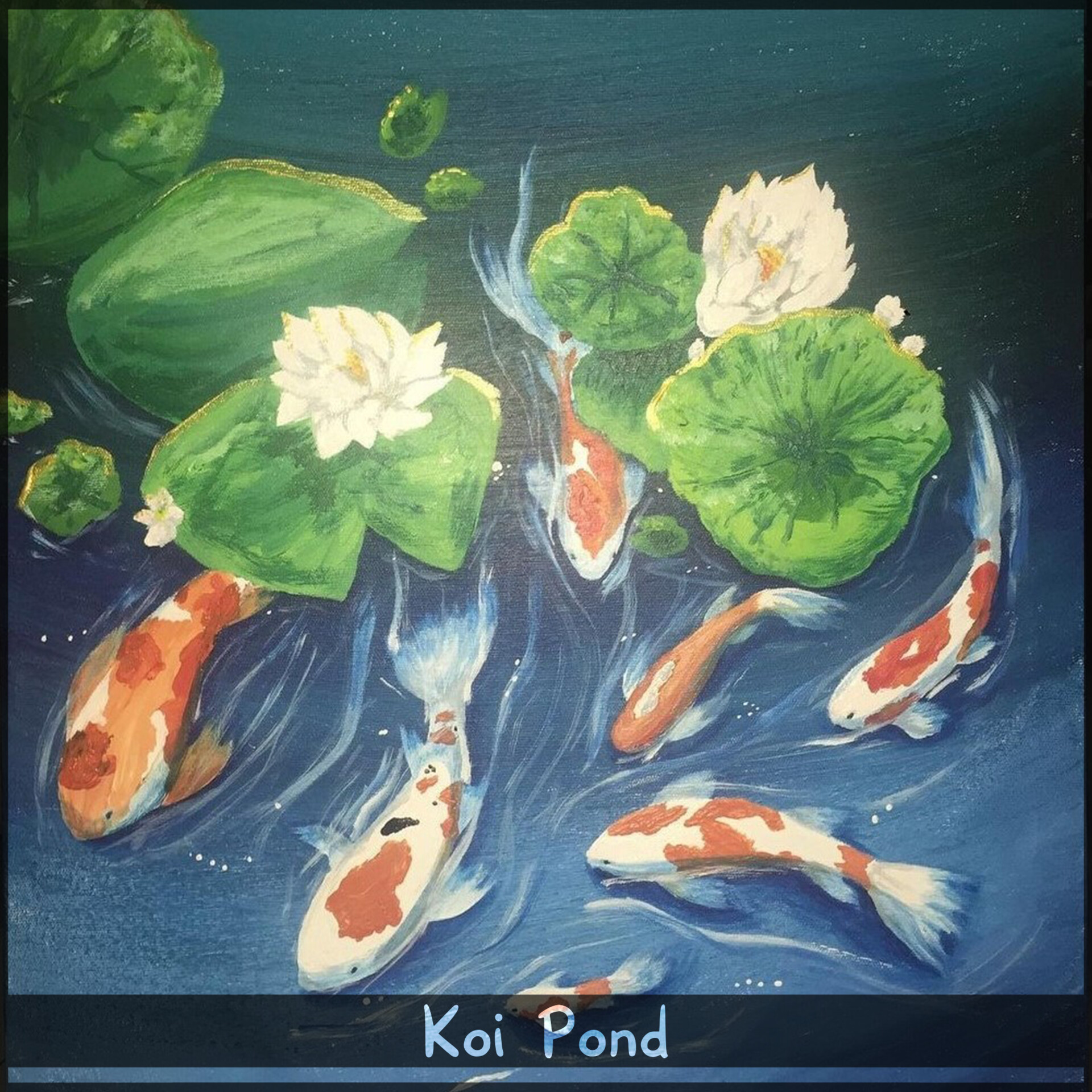 ArtStation - Koi Pond