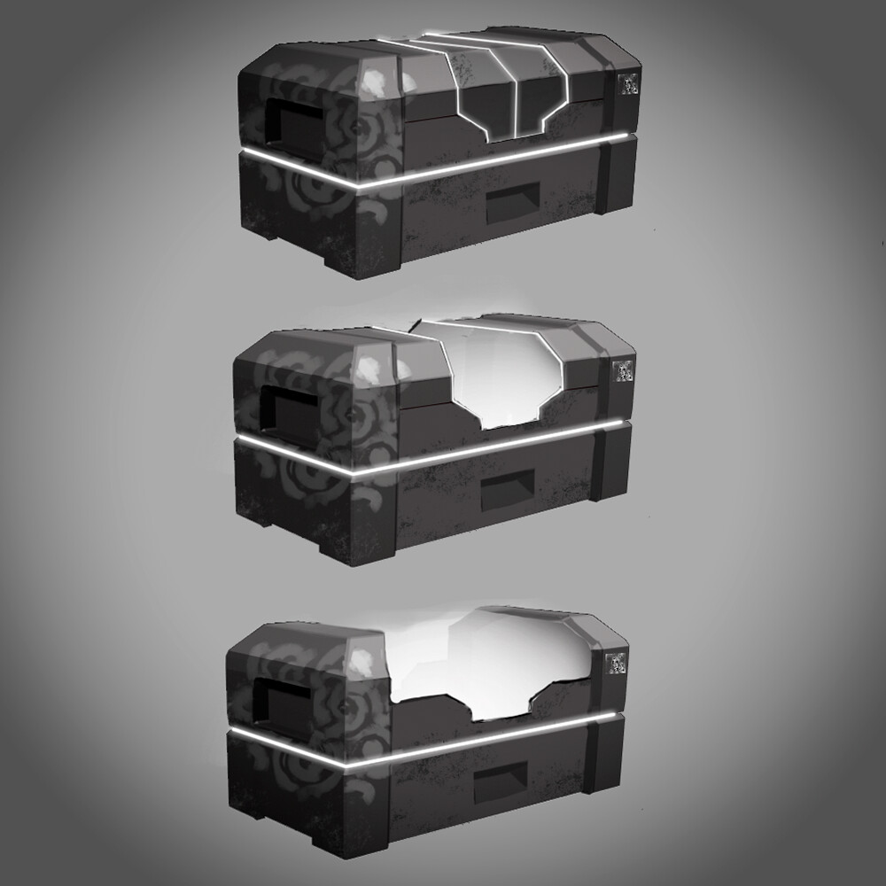 ArtStation - Sci fi Loot Box