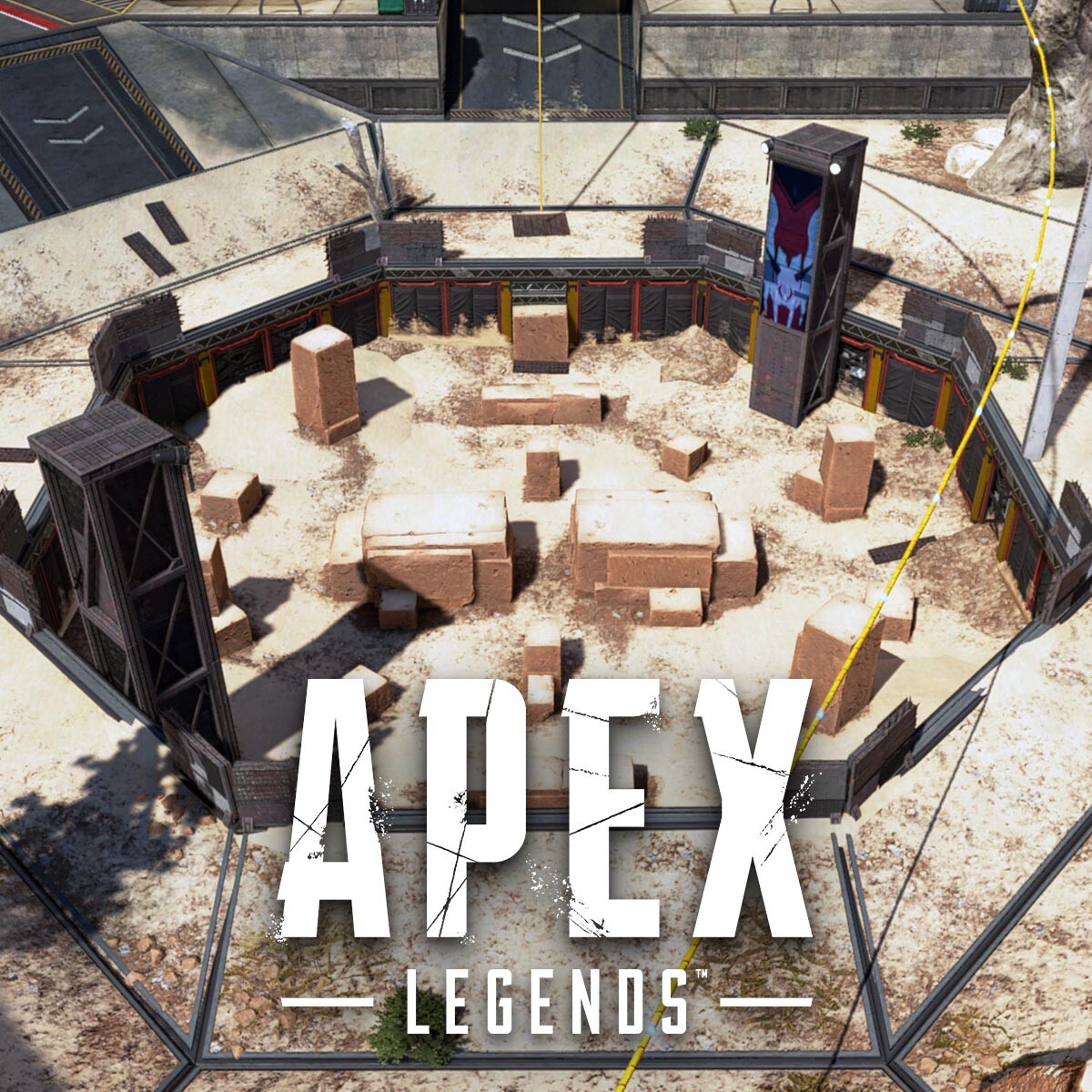 ArtStation - Apex Legends: Aresenal - Firing Range 2.0- Duel Pit Zone