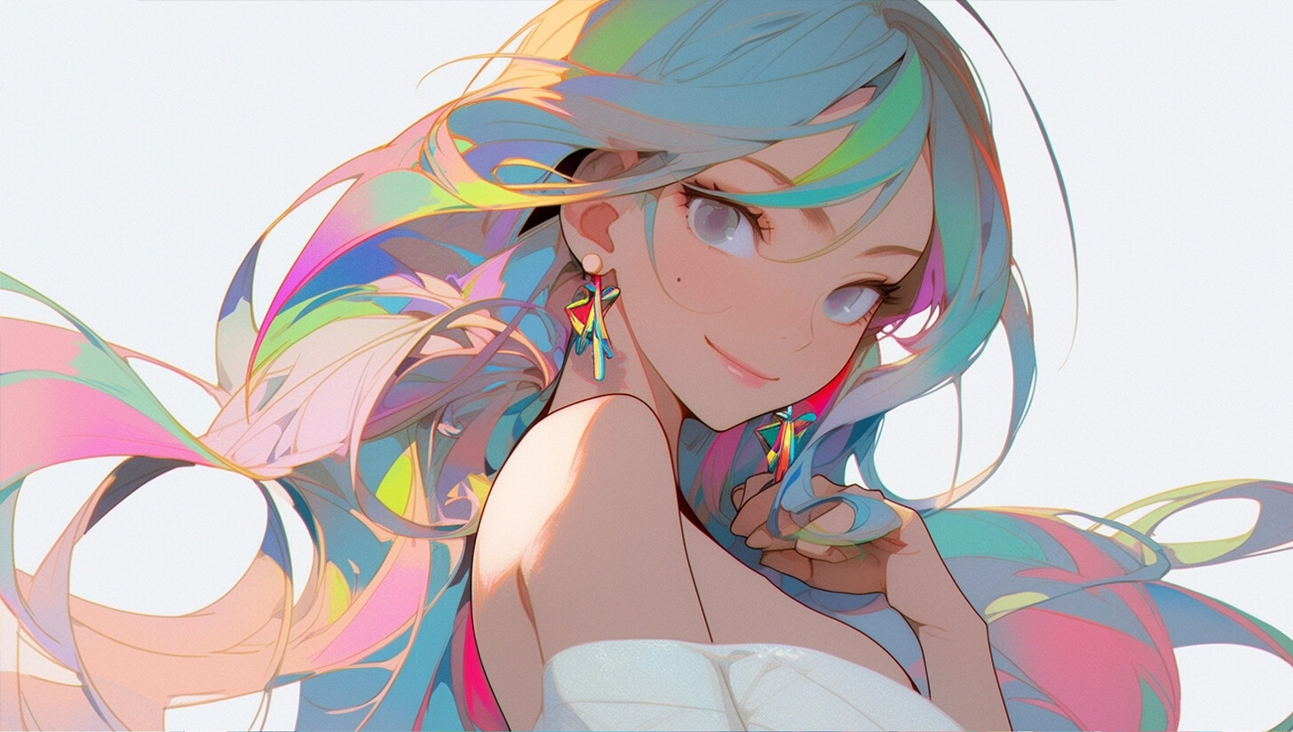 ArtStation - Rainbow girls